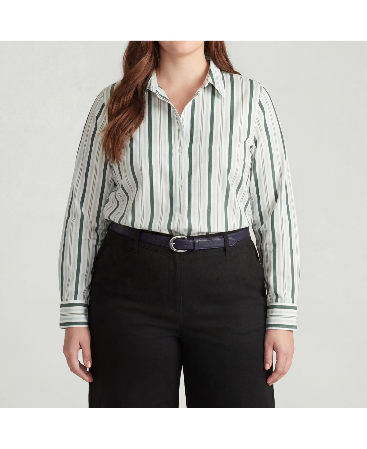 Click here for Universal Standard Plus Size Elbe Stretch Poplin S... prices