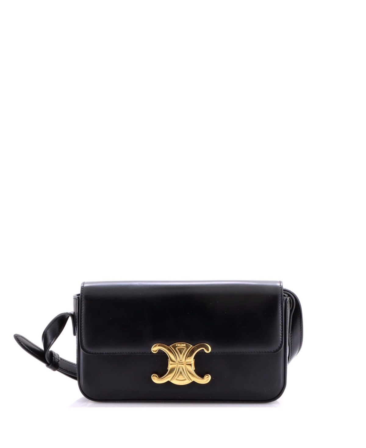 Click here for Pre-Owned Celine Triomphe East-West Shoulder Bag S... prices
