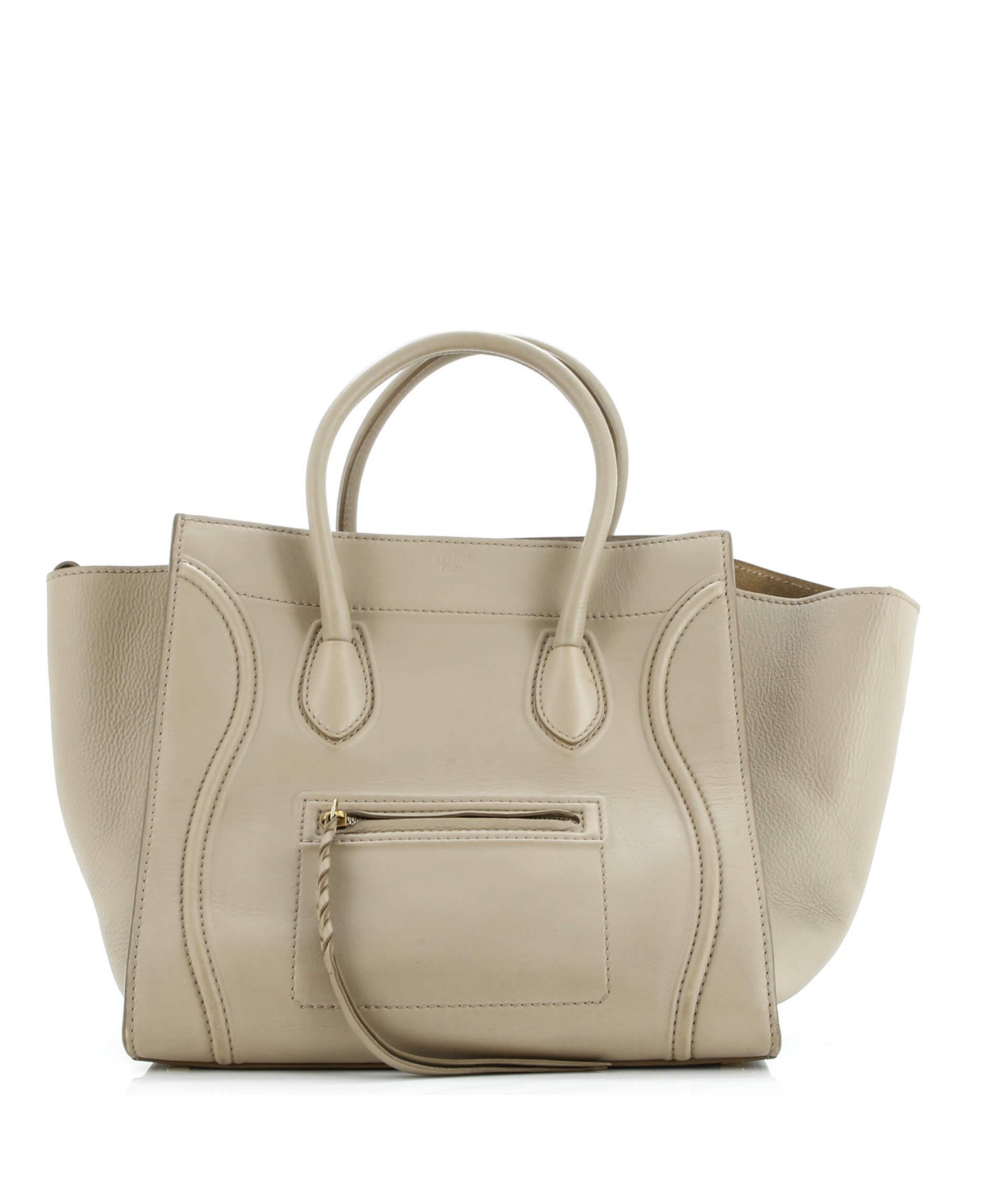 Click here for Pre-Owned Celine Medium Phantom Bag Grainy Leather... prices