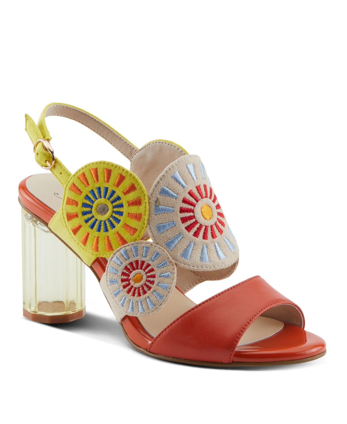 Click here for Azura Embroidery Womens Pump with Adjustable Ankle... prices