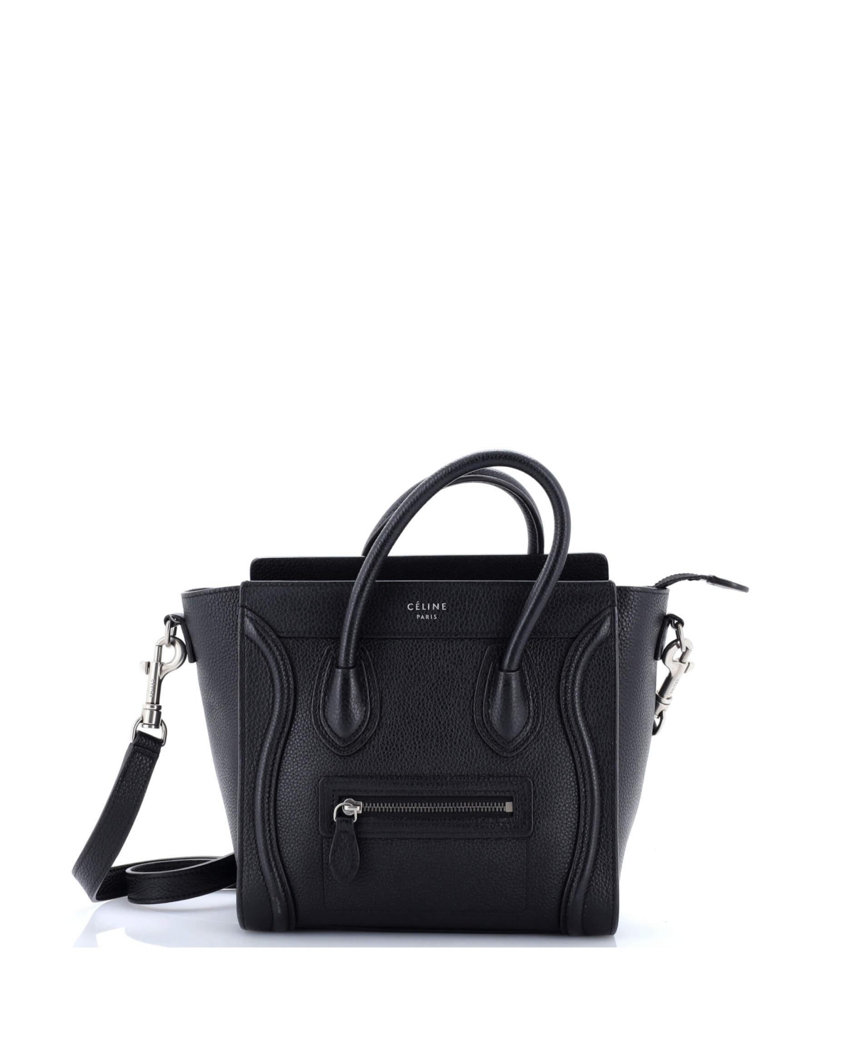 Click here for Pre-Owned Celine Nano Luggage Bag Grainy Leather -... prices