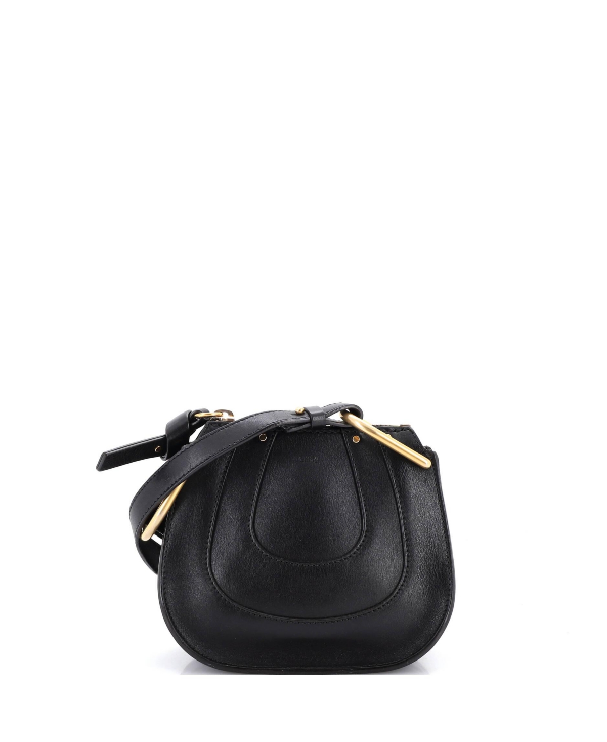 Click here for Pre-Owned Chloe Nano Hayley Hobo Leather - Black prices