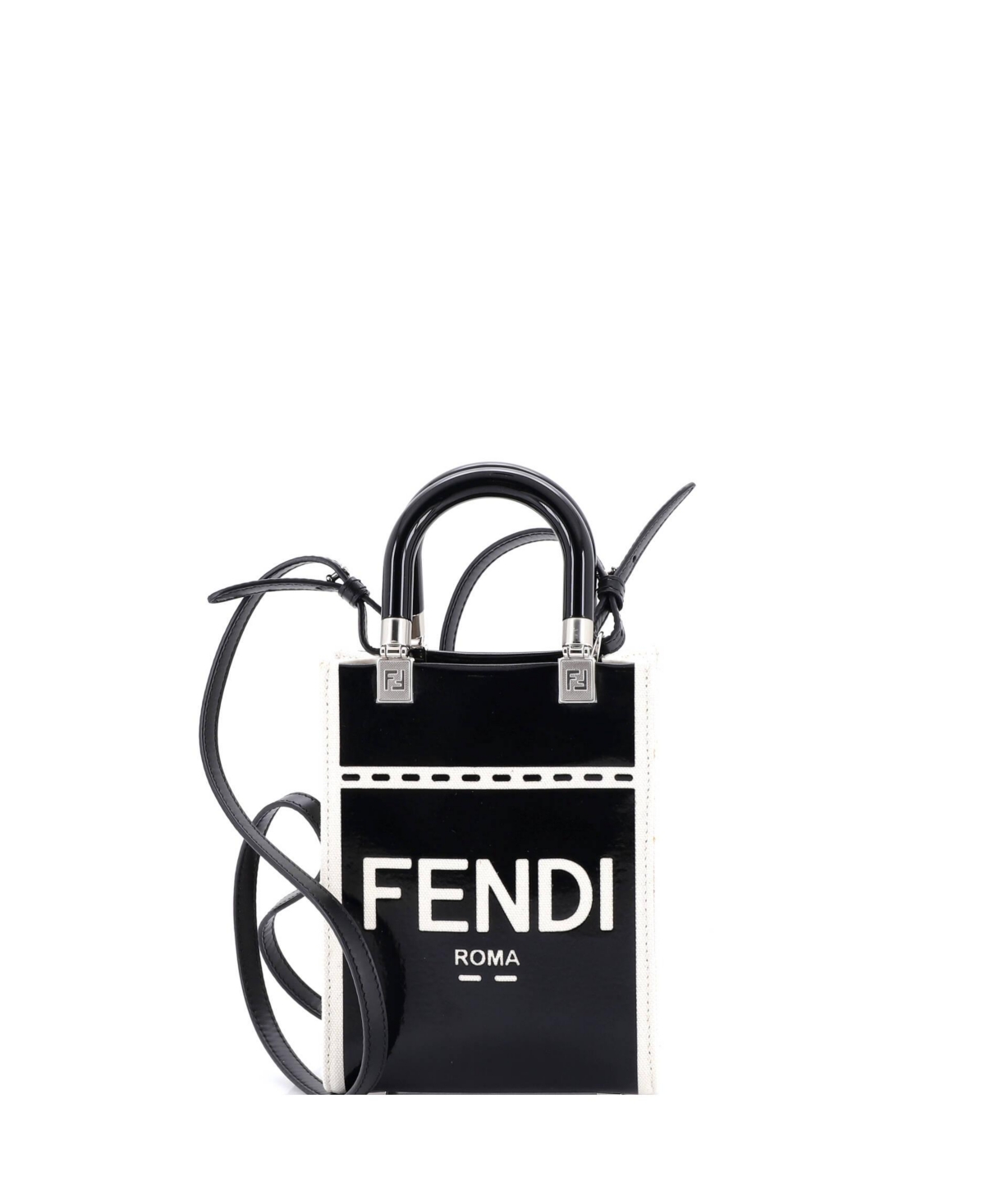 Click here for Pre-Owned Fendi Mini Sunshine Shopper Tote Patent... prices