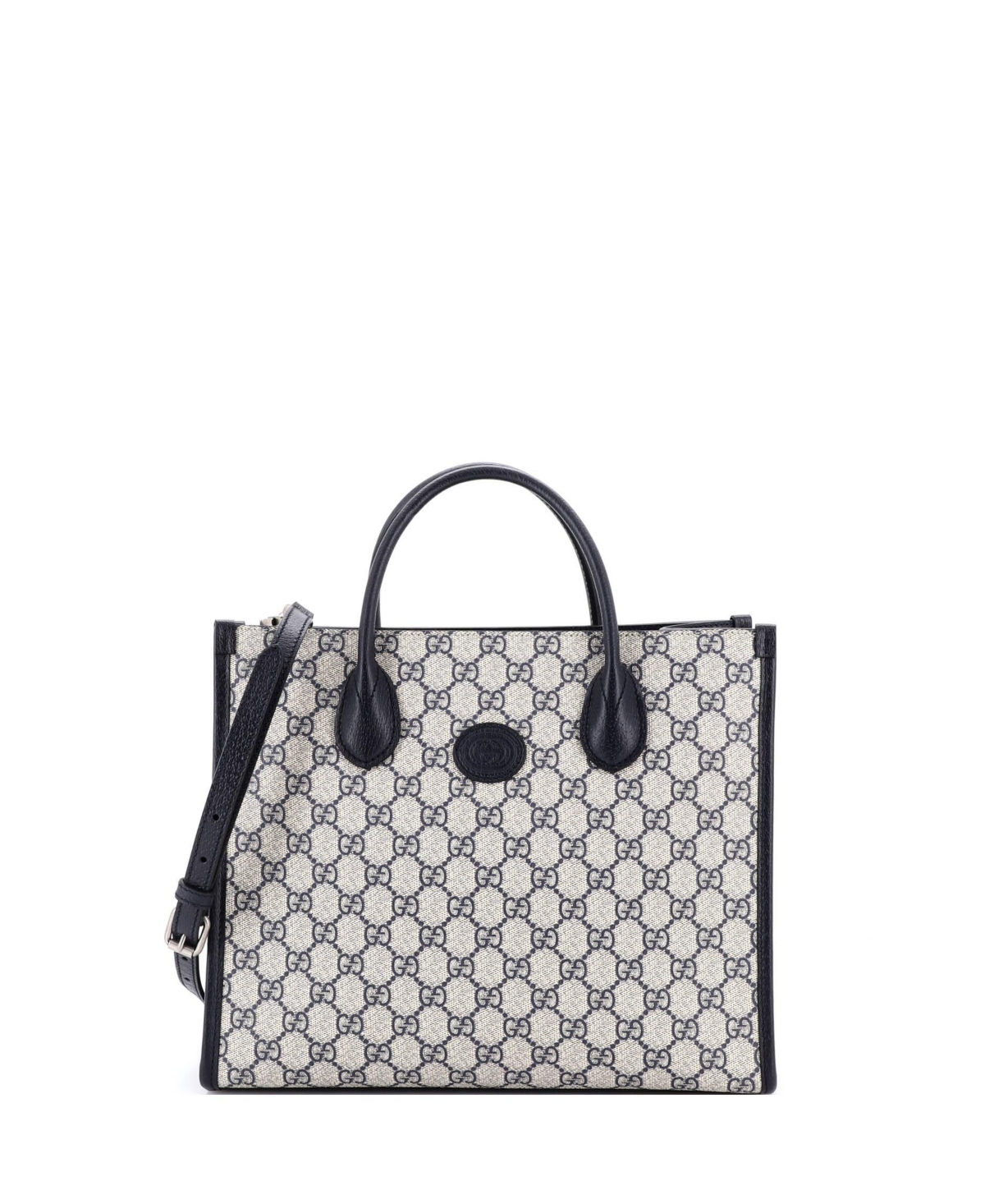 Click here for Pre-Owned Gucci Small Interlocking G Tote Gg Coate... prices