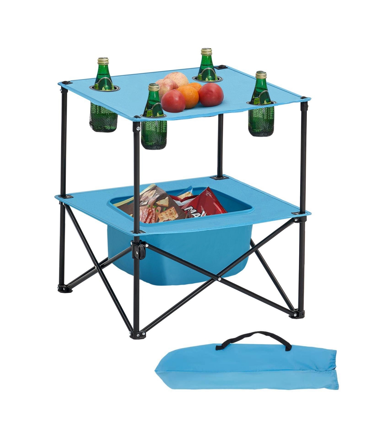Click here for Mecale Folding Camping Table  600D Waterproof Oxfo... prices