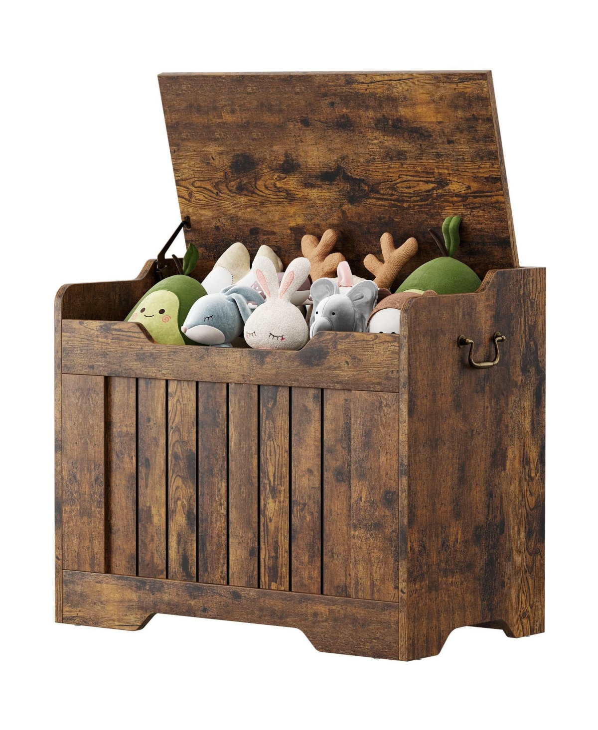 Click here for gaomon 24.8" Wooden Toy Storage Chest - Kids... prices