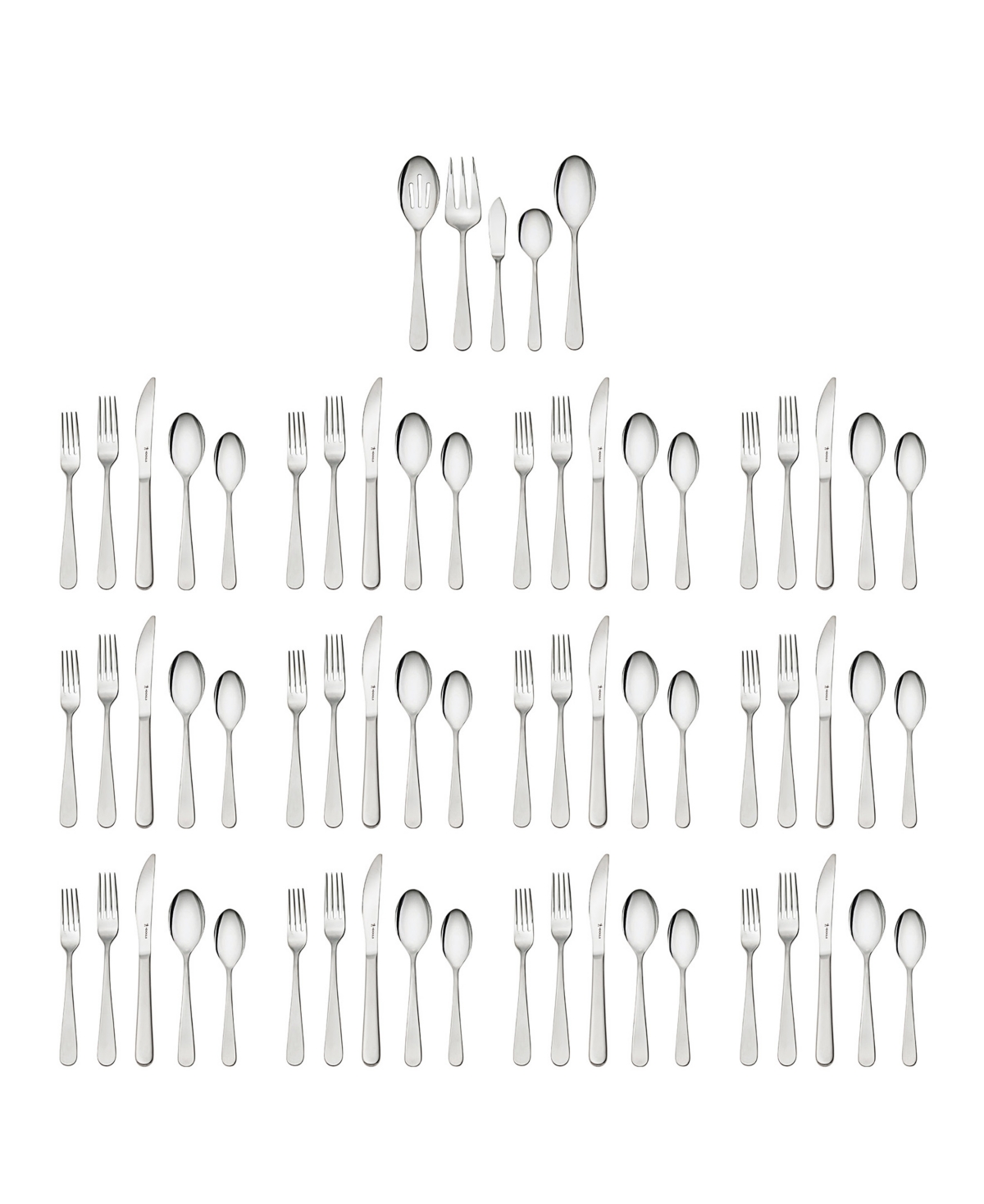 Click here for Henckels Lucena 65-Pc. Flatware Set  Service for 1... prices