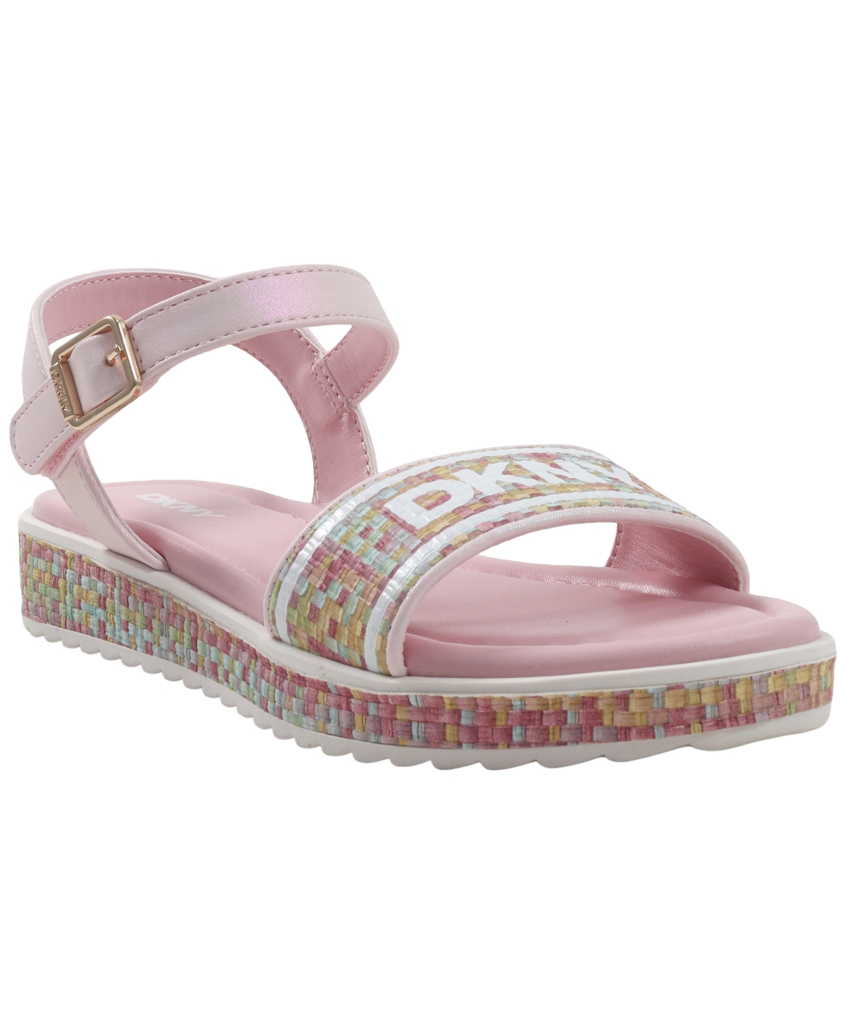 Click here for Dkny Girls Chava Eloise Ankle Strap Flatform Sanda... prices