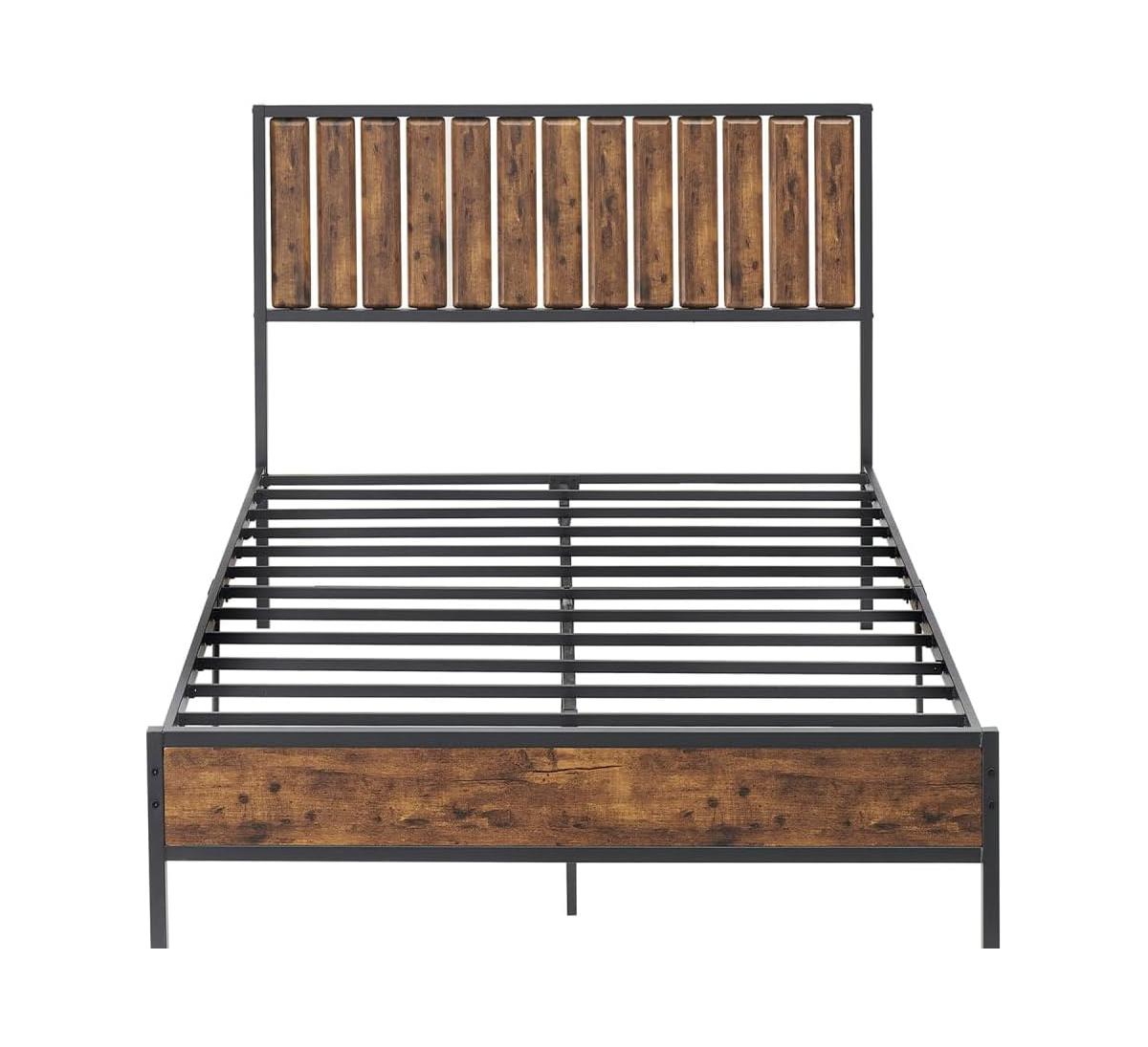 Click here for gaomon WoodenPlatform Bed Frame with Headboard  Fa... prices