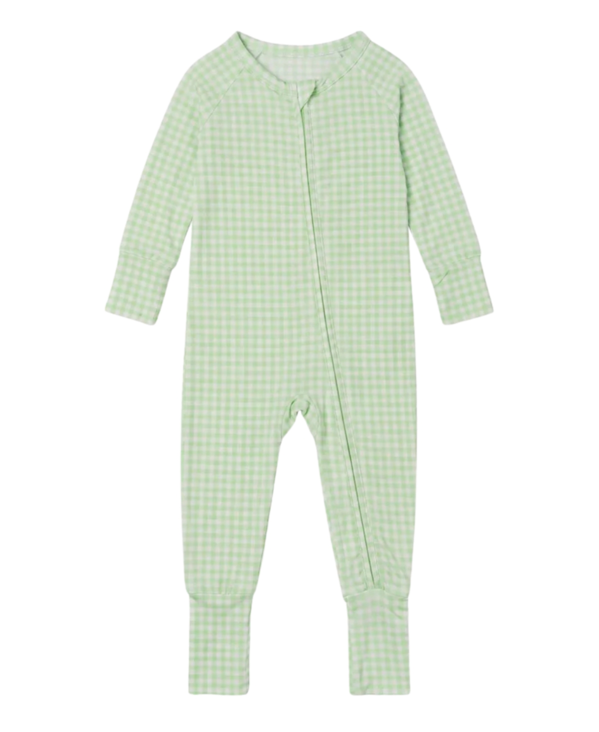 Click here for Motette Baby Boys Pistachio Gingham Bamboo Sleeper... prices