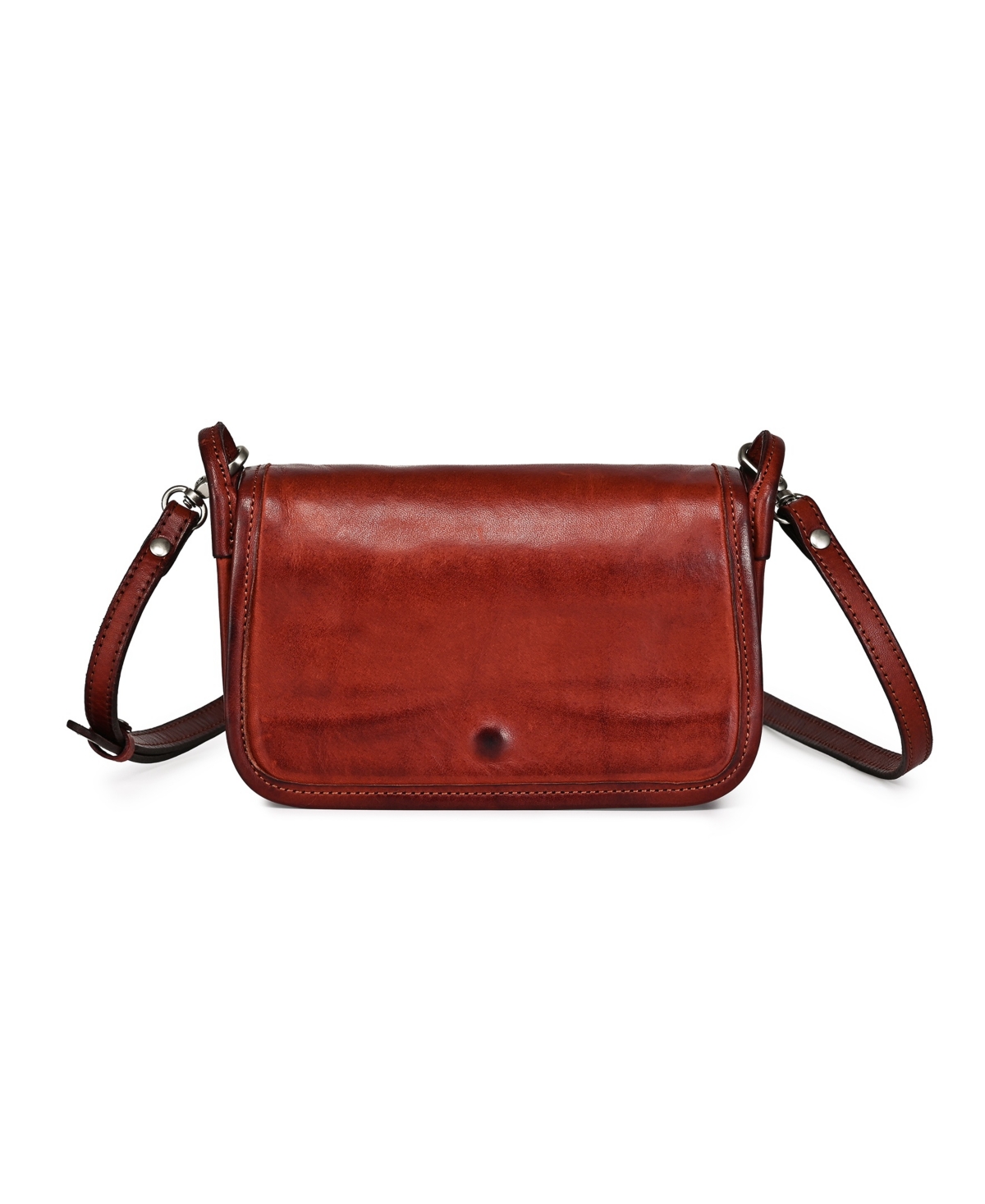 Click here for Old Trend Pansy Mini Crossbody Bag - Cognac Brown prices
