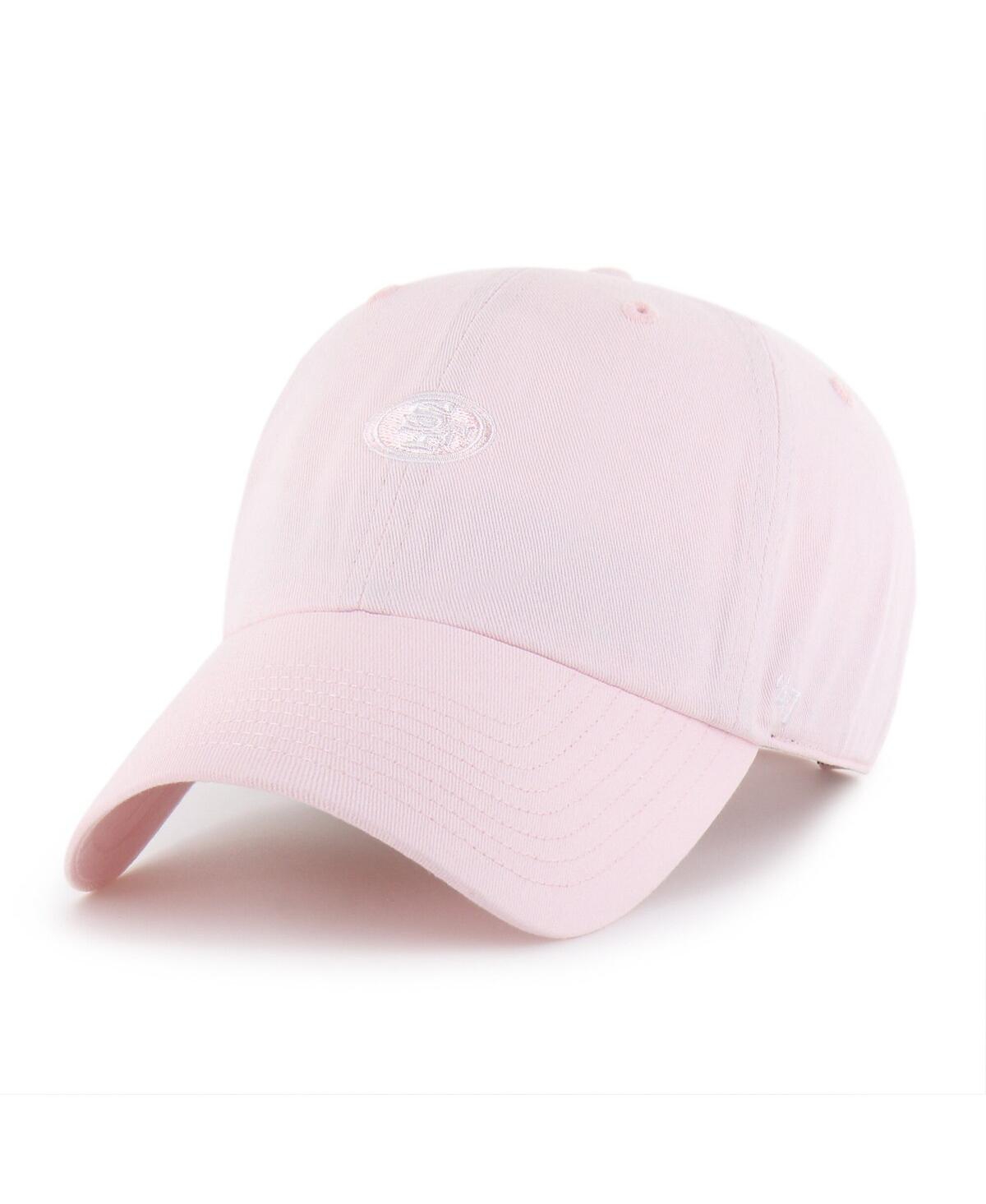 Click here for 47 Brand Womens Light Pink San Francisco 49ers Bas... prices