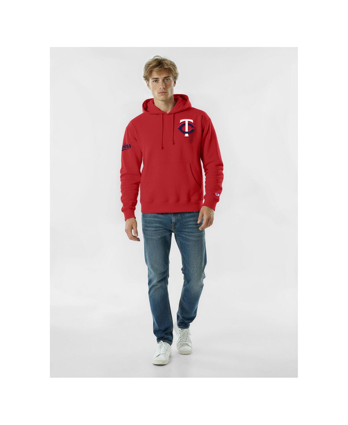 Click here for Champion Mens Red Minnesota Twins Reverse Weave Ch... prices