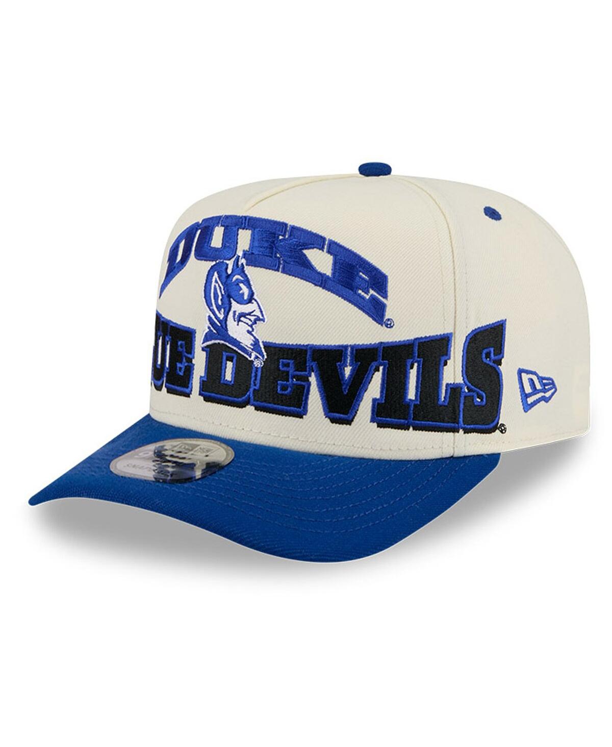 Click here for New Era Mens Cream/Royal Duke Blue Devils March Ma... prices