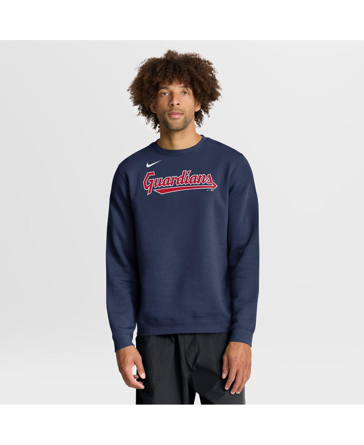 Click here for Nike Mens Navy Cleveland Guardians Primetime Wordm... prices