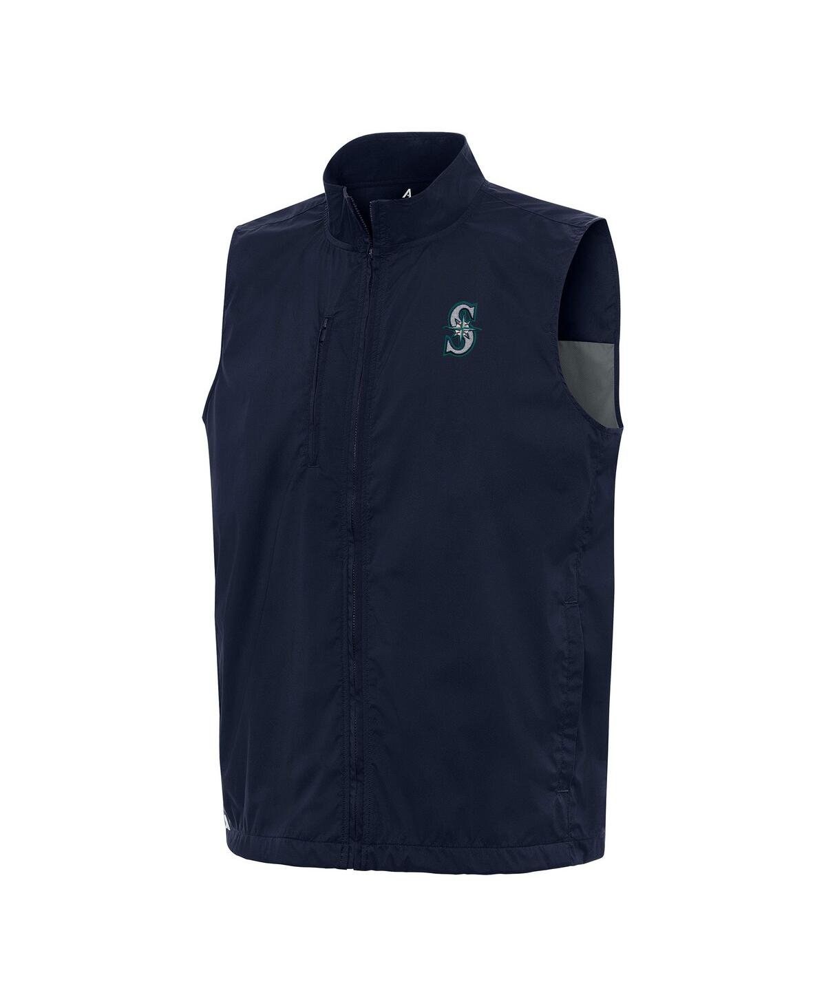 Click here for Antigua Mens Navy Seattle Mariners Brisk Full-Zip... prices