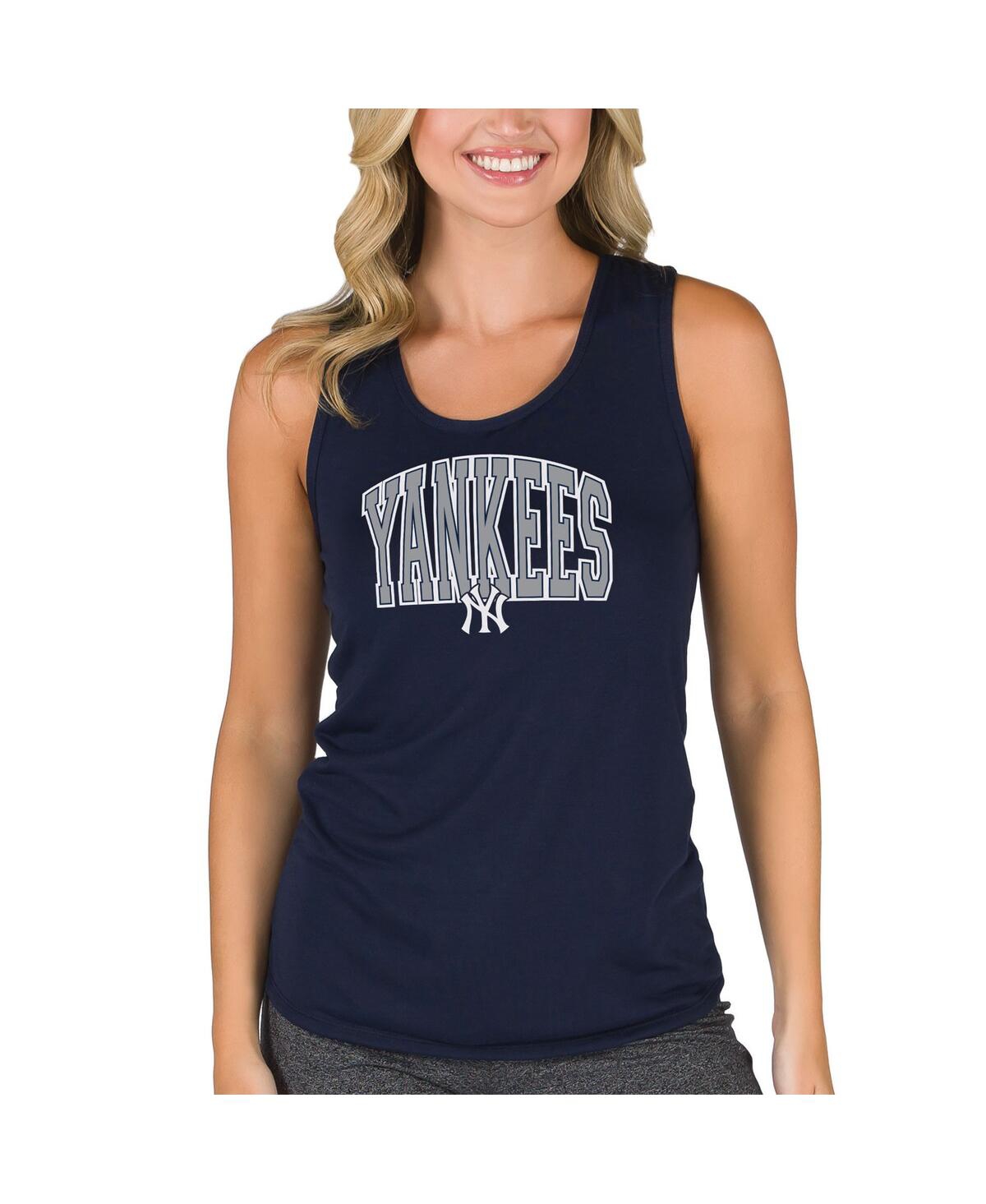 Click here for Concepts Sport Womens Navy New York Yankees Marath... prices