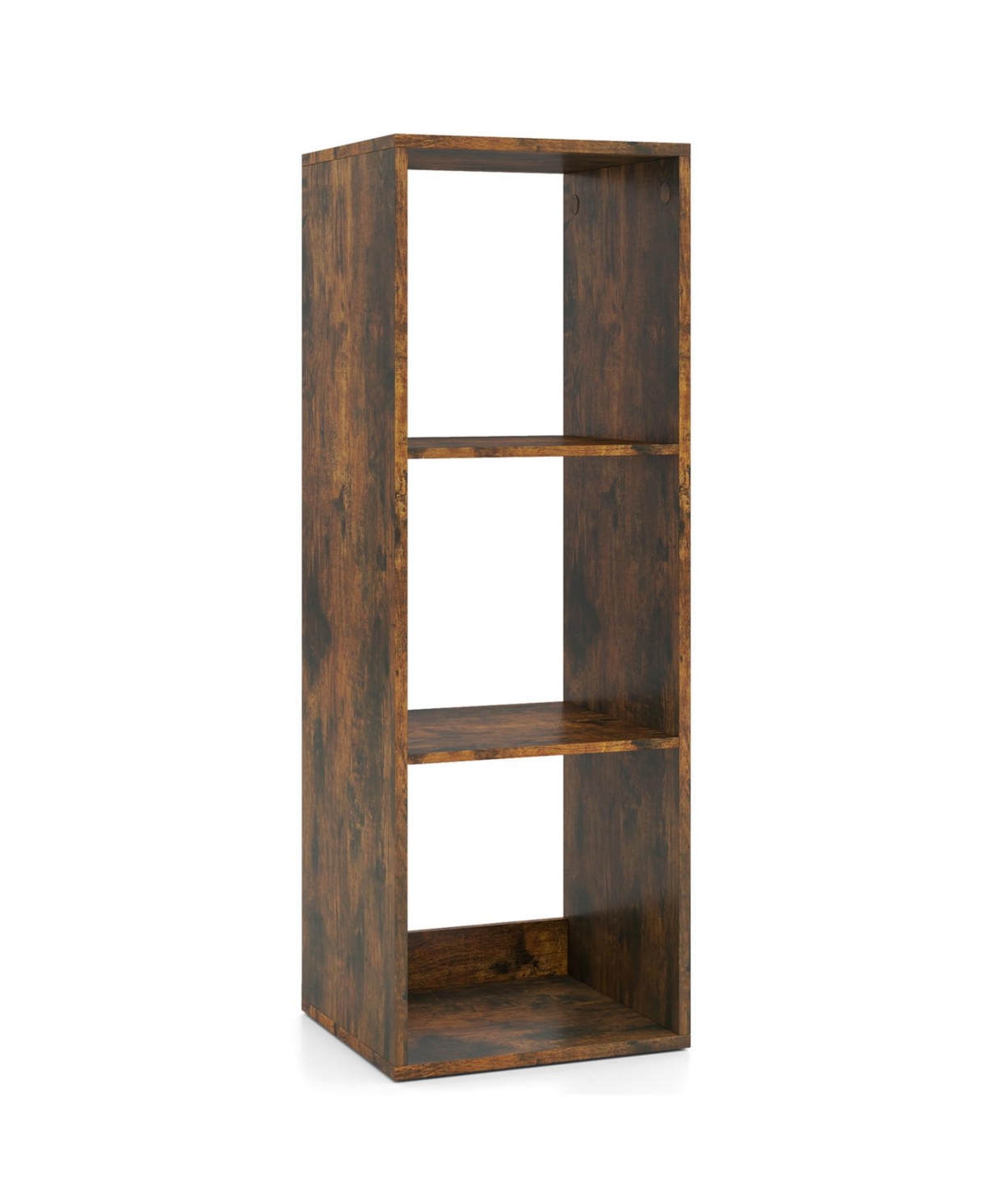 Click here for Slickblue 3-Cube Bookshelf with Back Guardrail for... prices