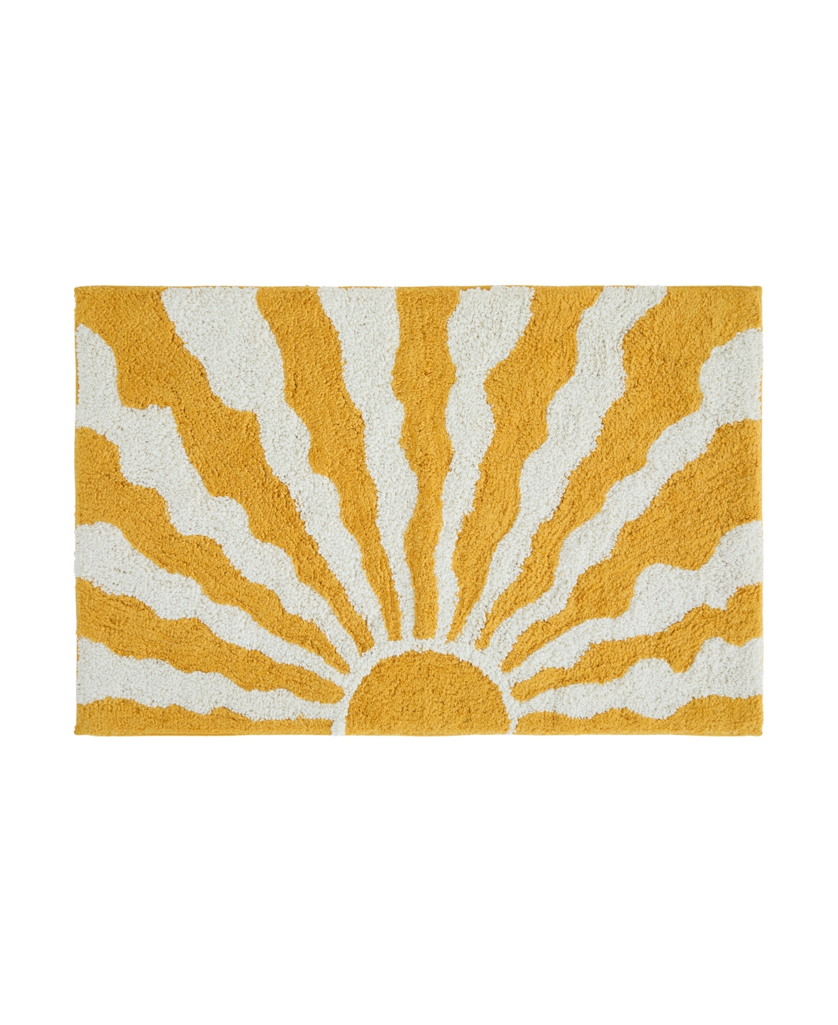 Click here for ienjoy Home Modern Cotton Bath Mat  34 x 21 - Sunr... prices