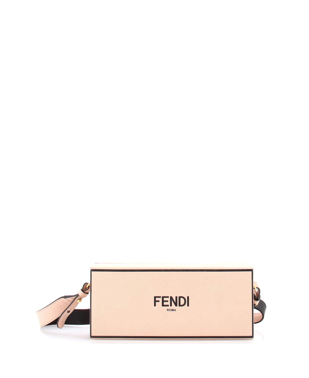 Click here for Pre-Owned Fendi Logo Horizontal Box Crossbody Bag... prices