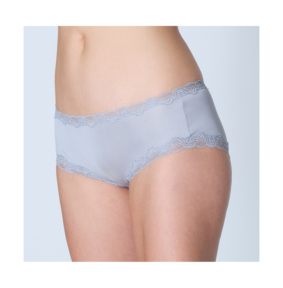Click here for Uwila Warrior Soft Silk Lace Brief - Alloy prices
