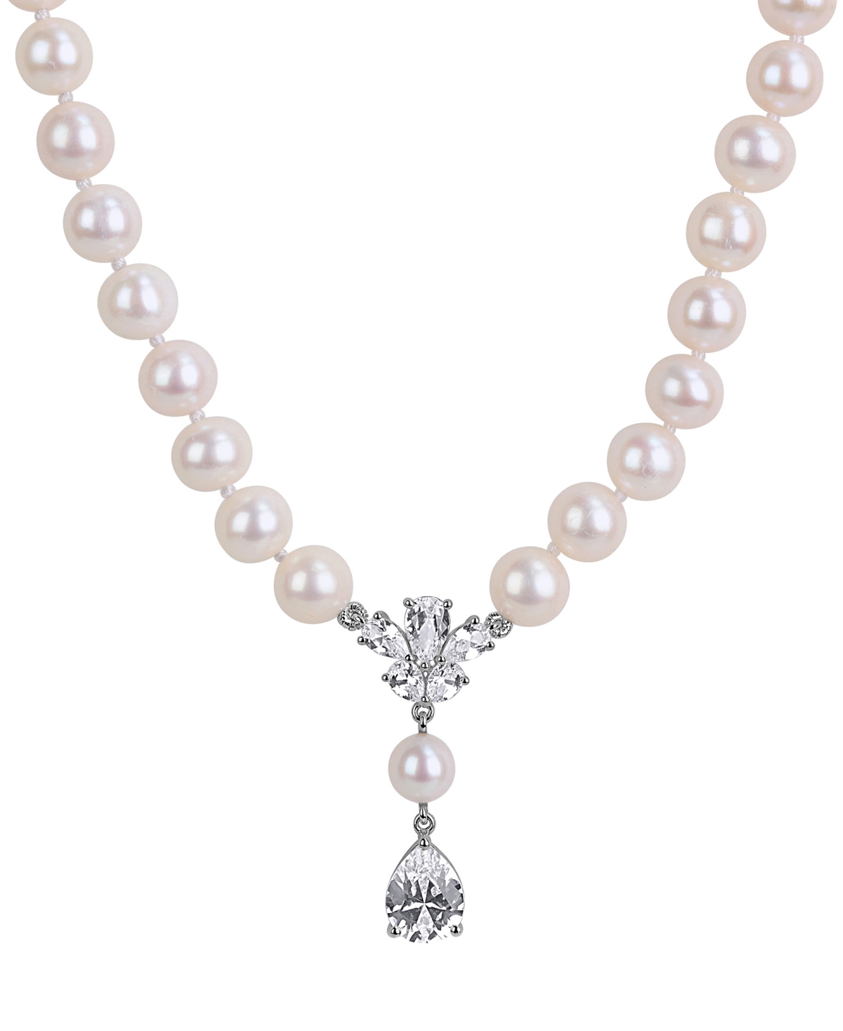 Click here for Macys Cultured Freshwater Pearl & Created White Sa... prices