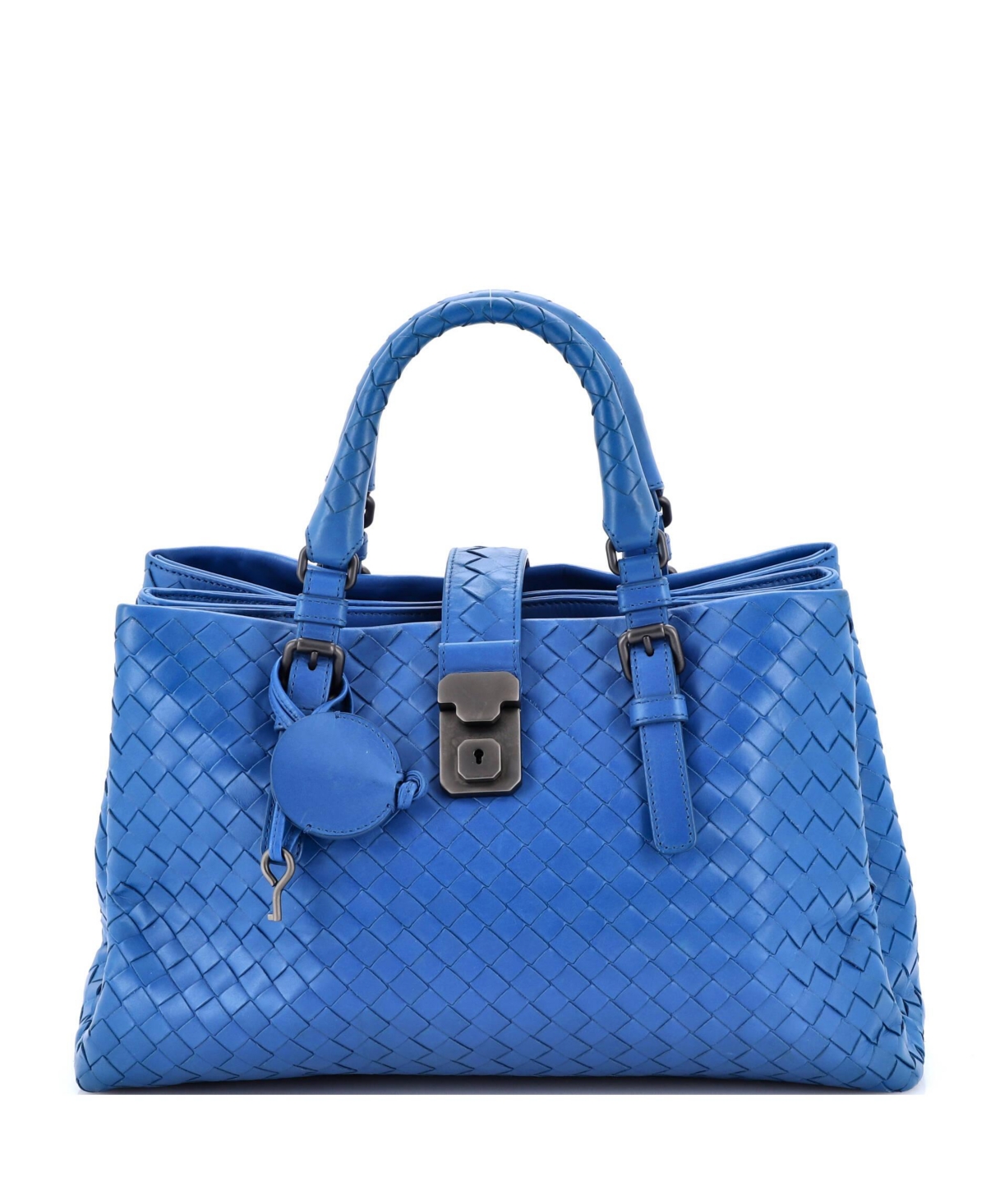 Click here for Pre-Owned Bottega Veneta Small Roma Bag Intrecciat... prices