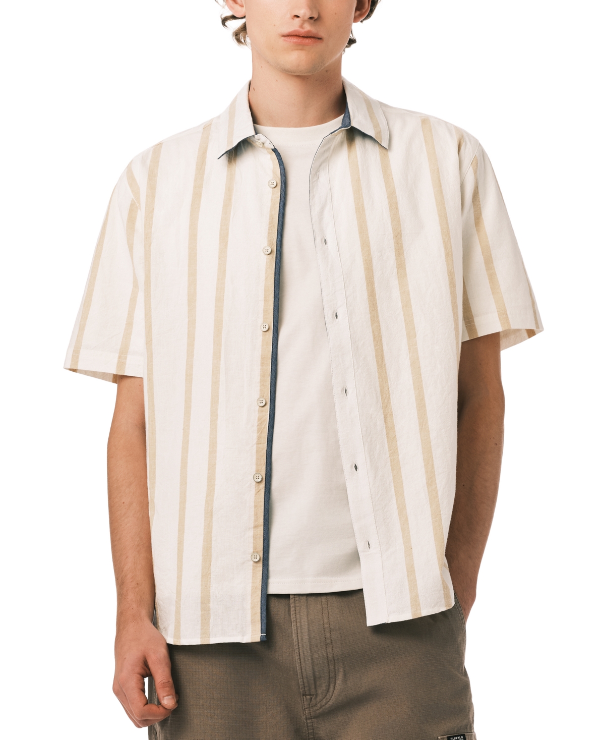 Click here for Buffalo David Bitton Mens Sulian Short-Sleeve Shir... prices