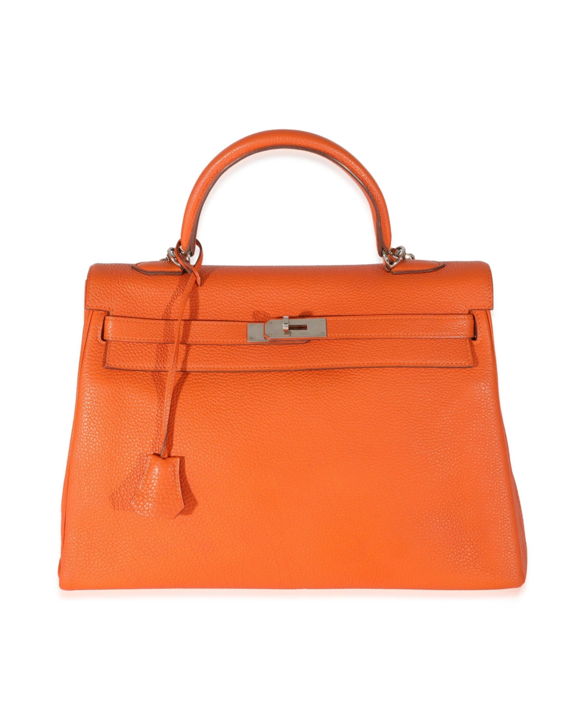 Click here for Pre-Owned Hermes Feu Togo Retourne Kelly 35 Phw -... prices
