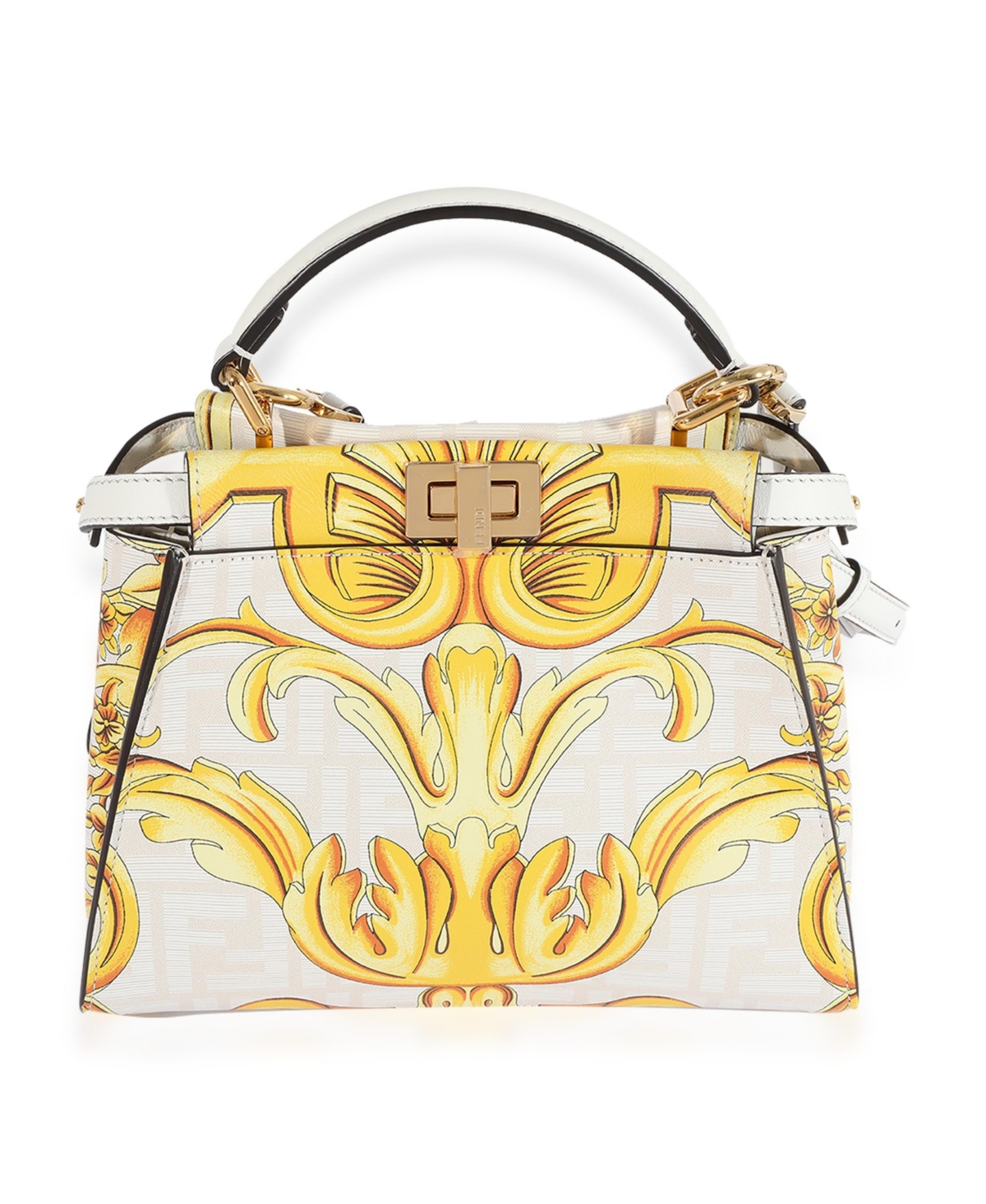 Click here for Pre-Owned Fendi x Versace Fendace Gold Baroque and... prices