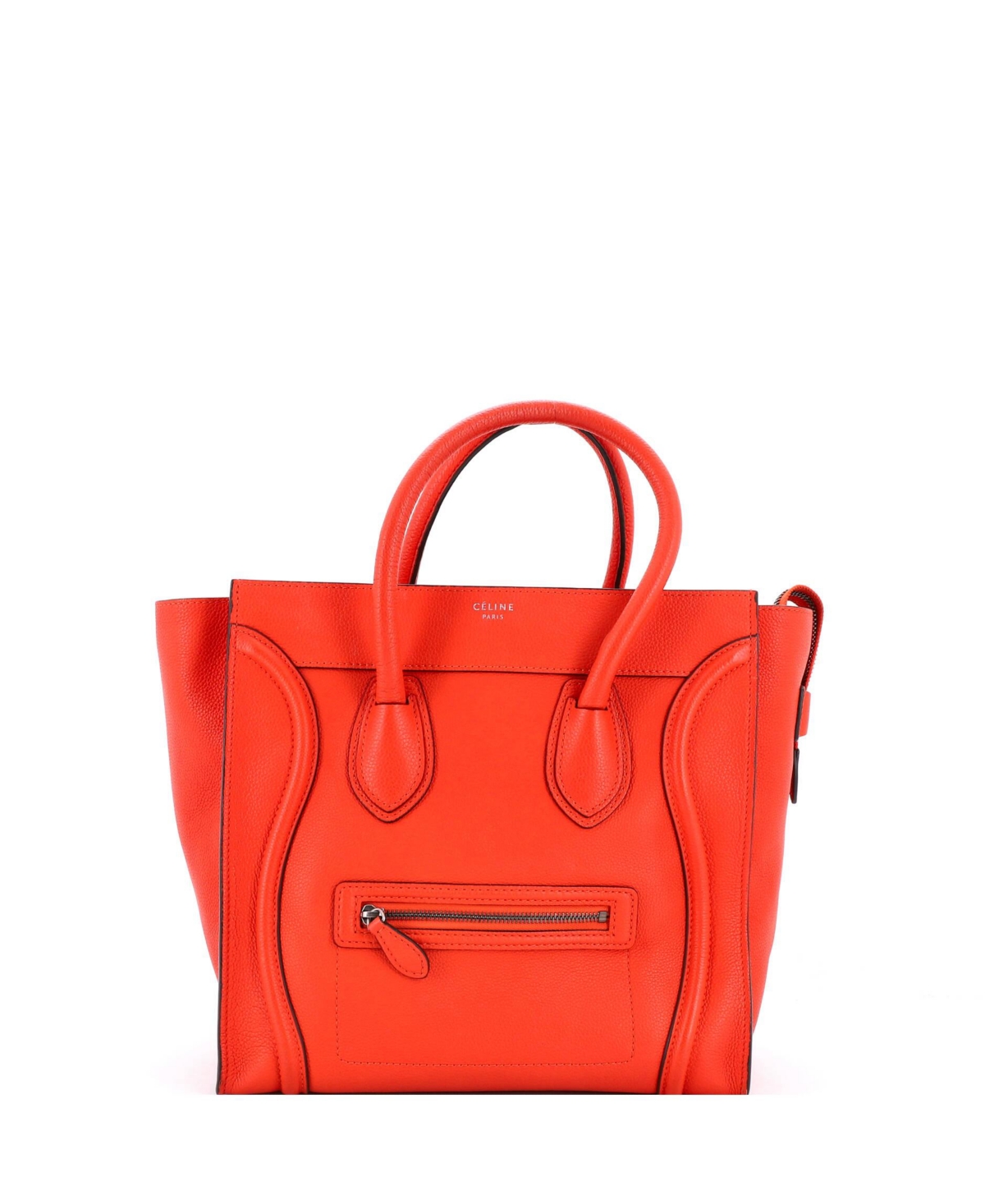 Click here for Pre-Owned Celine Mini Luggage Bag Grainy Leather -... prices