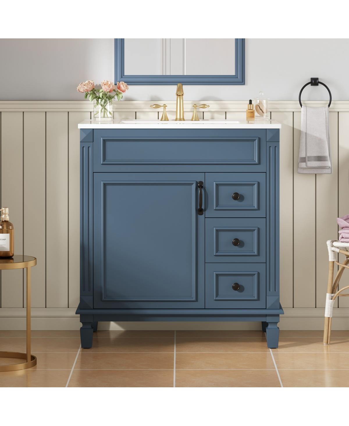 Click here for Sillysis 30 Inch Freestanding Bathroom Vanity with... prices