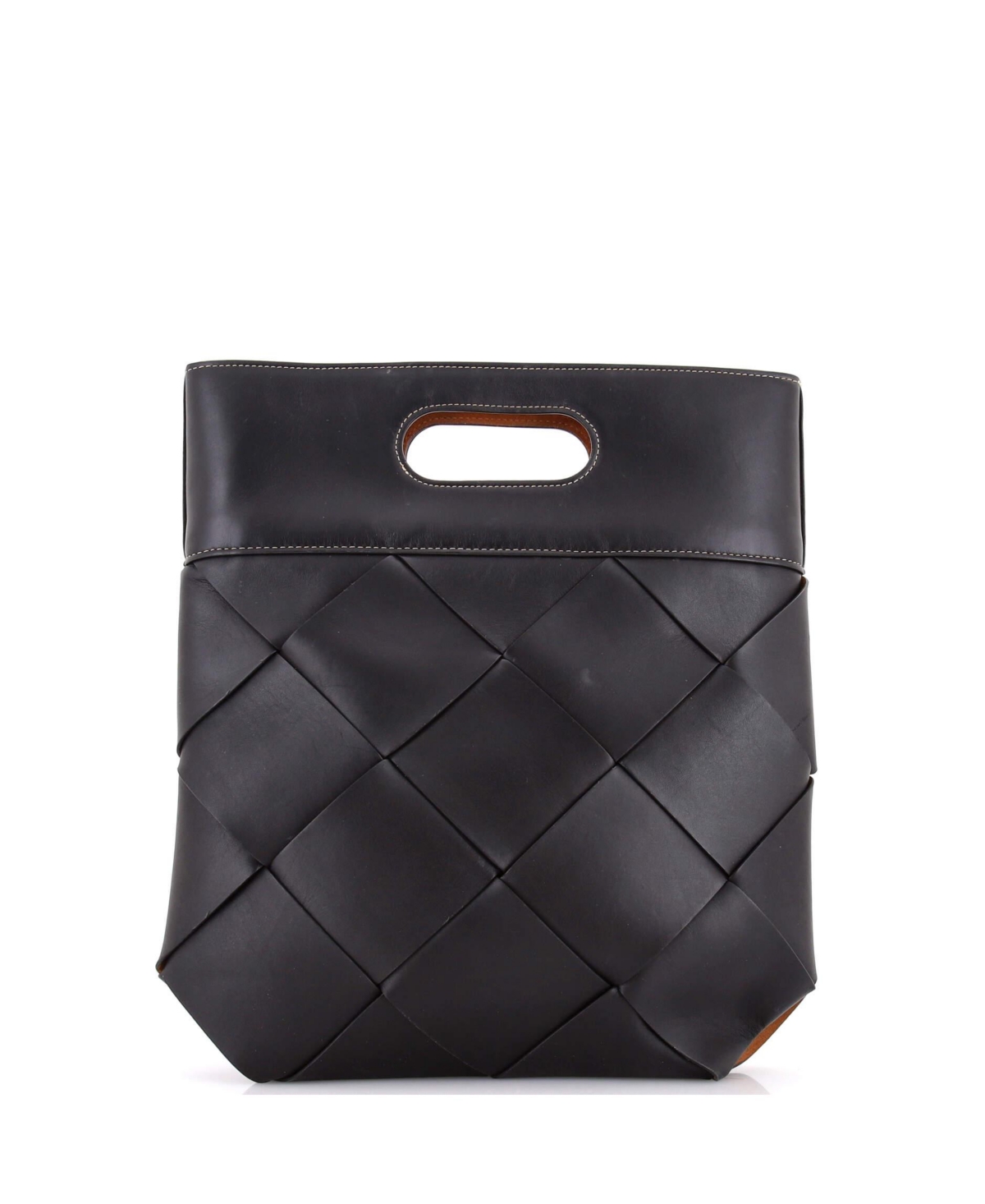 Click here for Pre-Owned Bottega Veneta Small Slip Tote Maxi Intr... prices