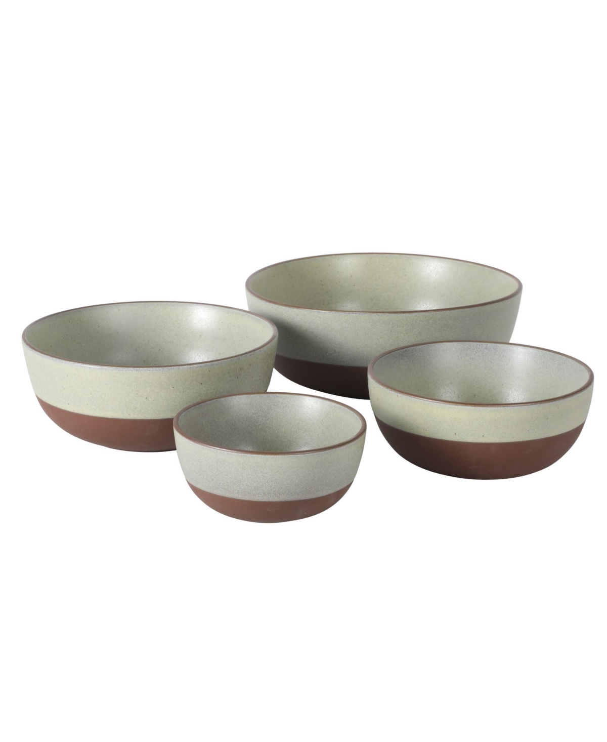 Click here for Gibson Home William Crest 4 Piece Nesting Serving... prices