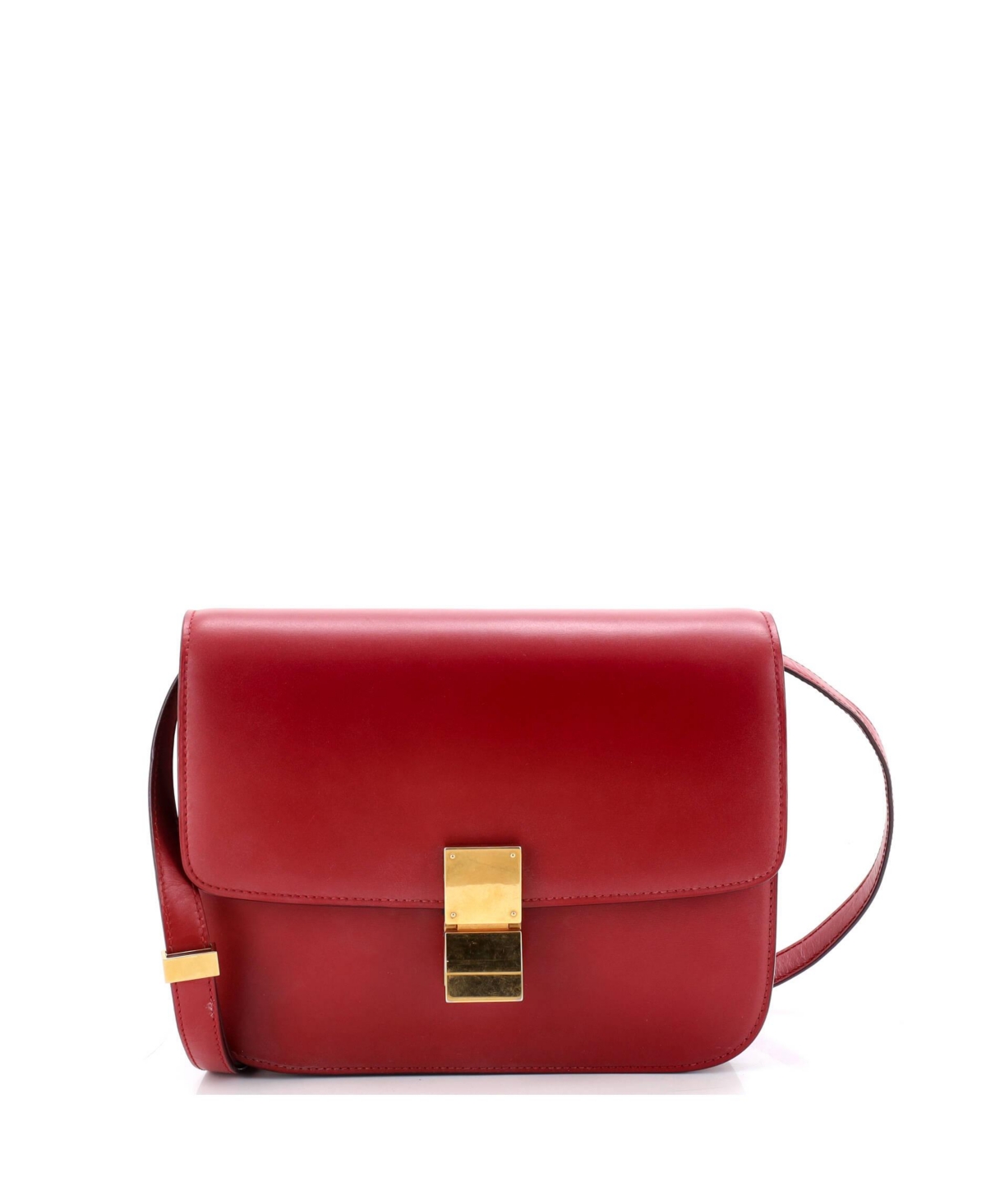 Click here for Pre-Owned Celine Medium Classic Box Bag Smooth Lea... prices