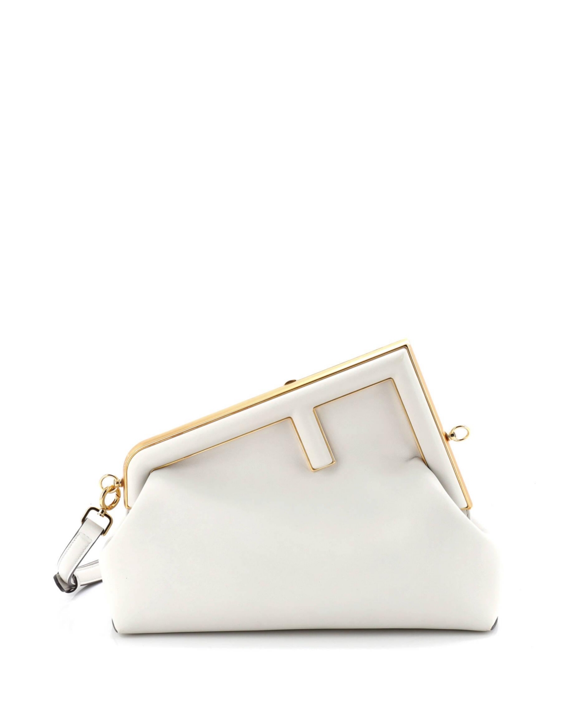 Click here for Pre-Owned Fendi Small First Bag Leather - Natural prices