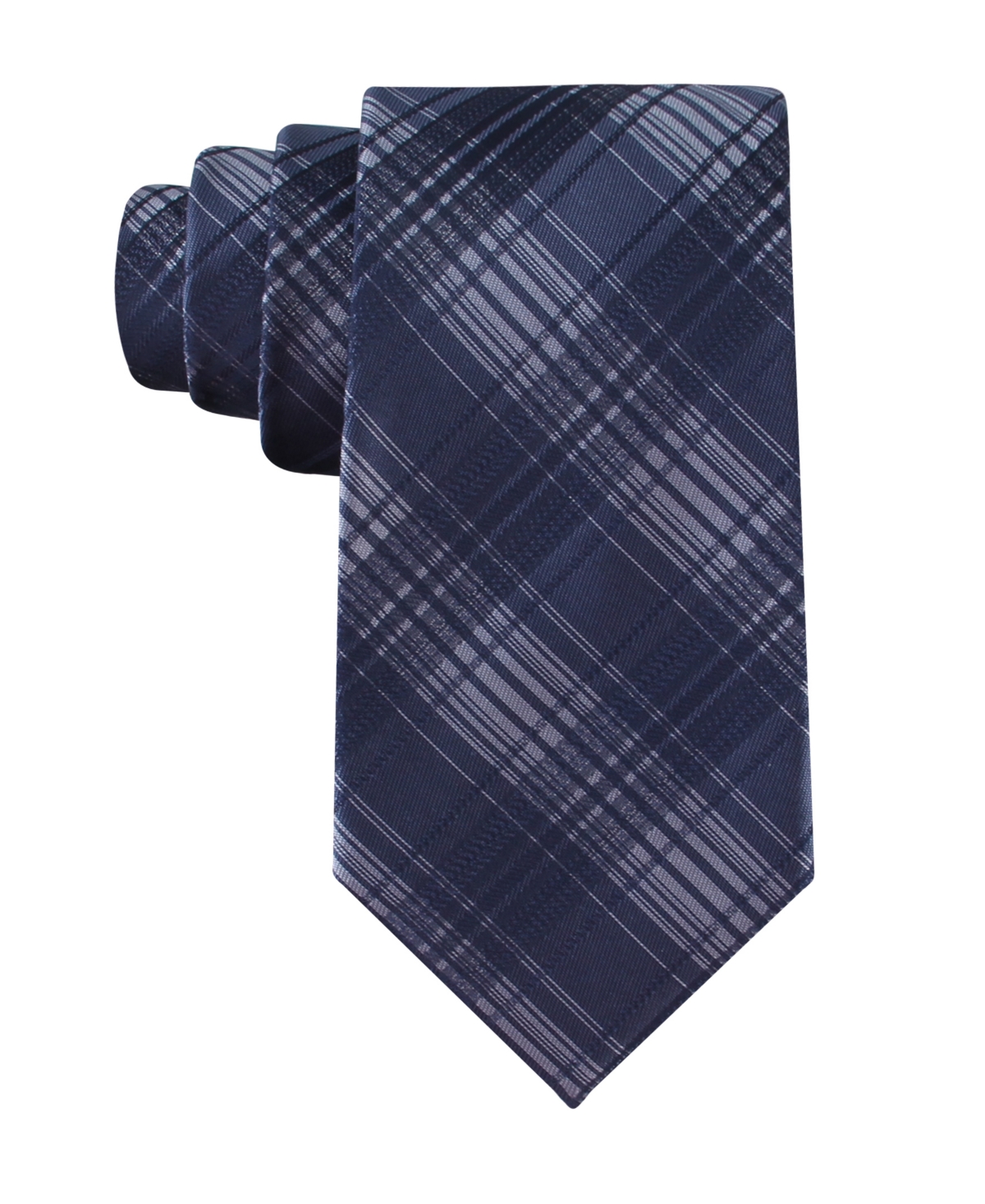 Click here for Calvin Klein Mens Classic Fit Jover Plaid Tie - Na... prices
