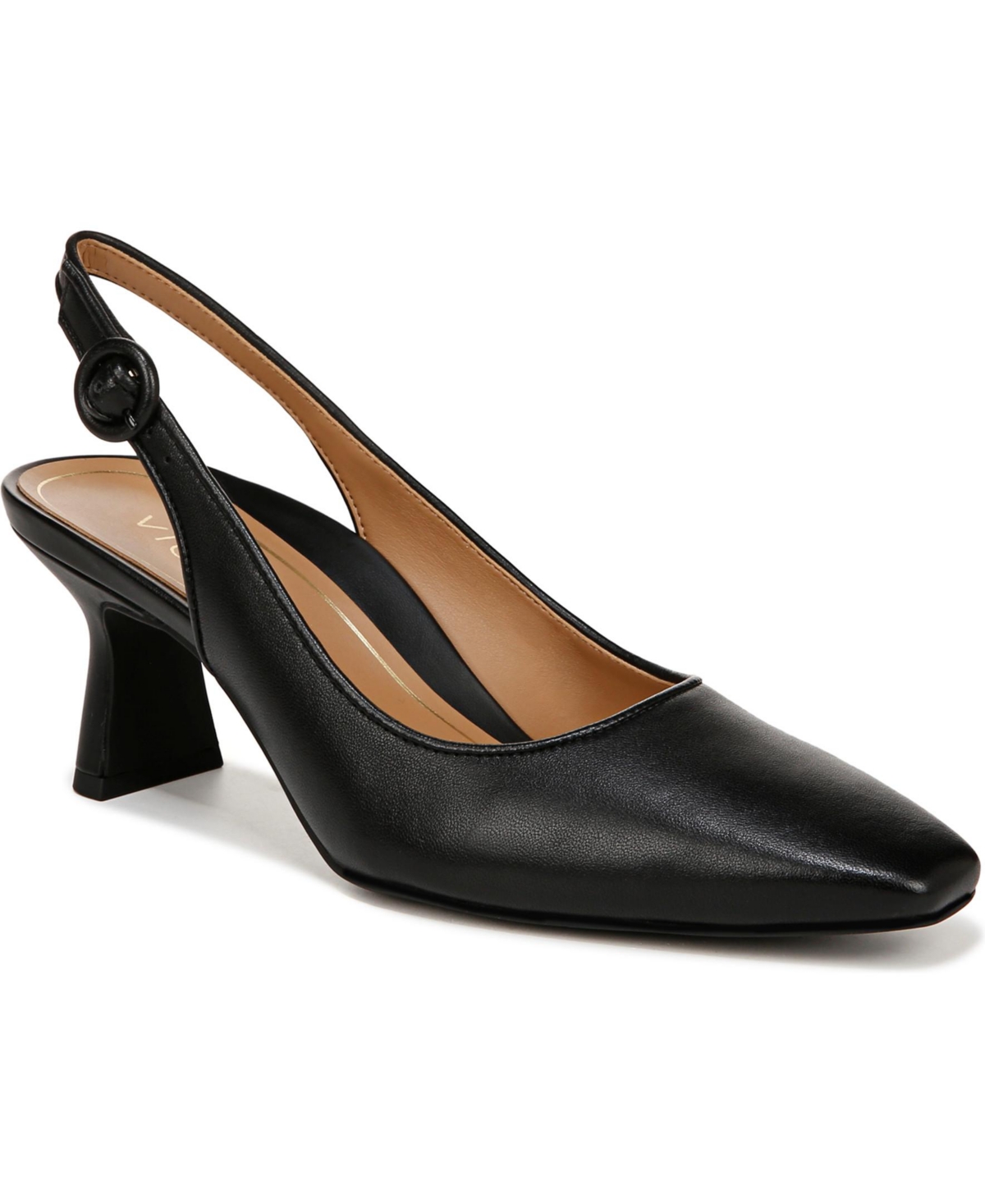 Click here for Vionic Womens Perris Slingback Shoes - Black leath... prices