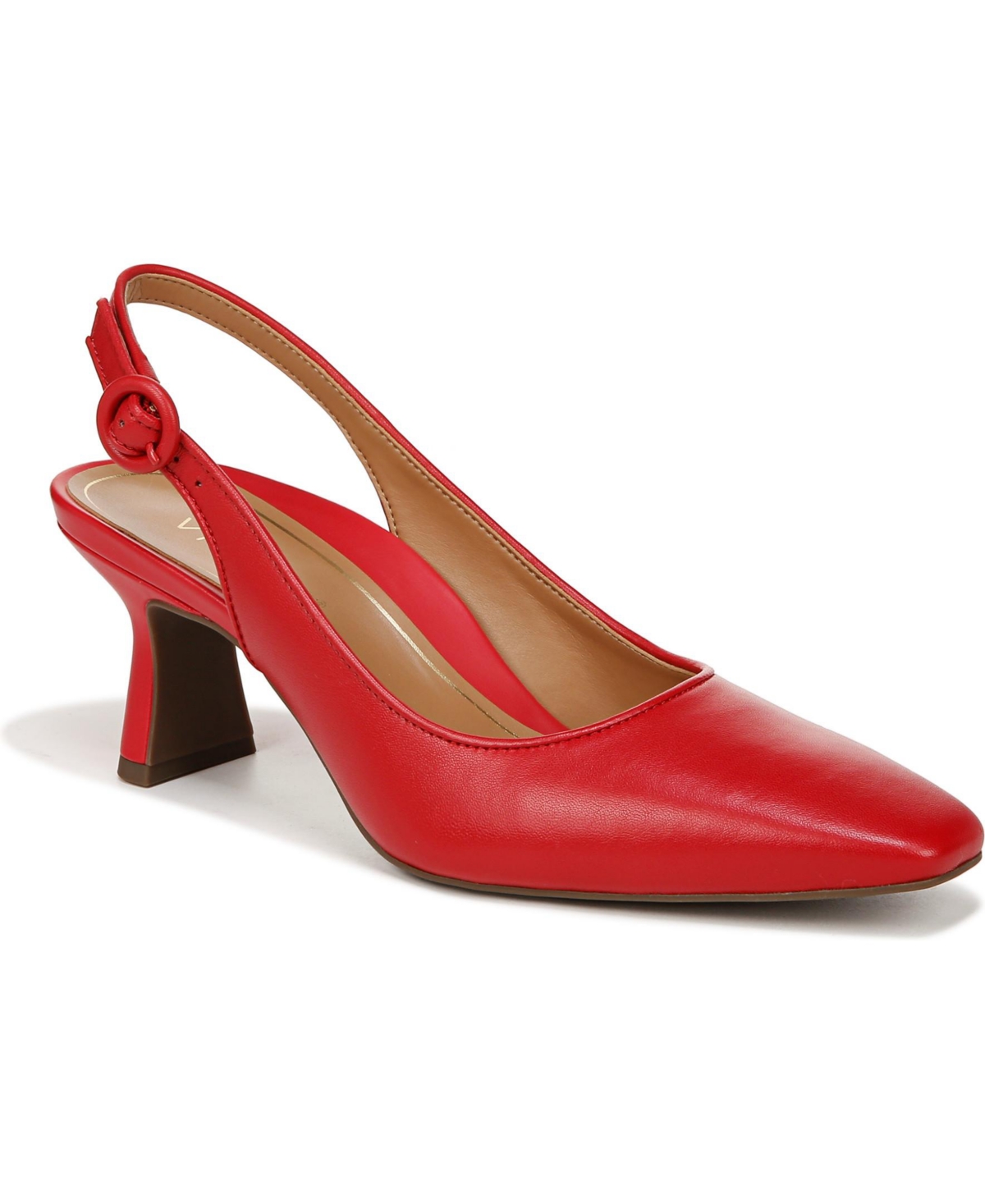 Click here for Vionic Womens Perris Slingback Shoes - Red leather prices