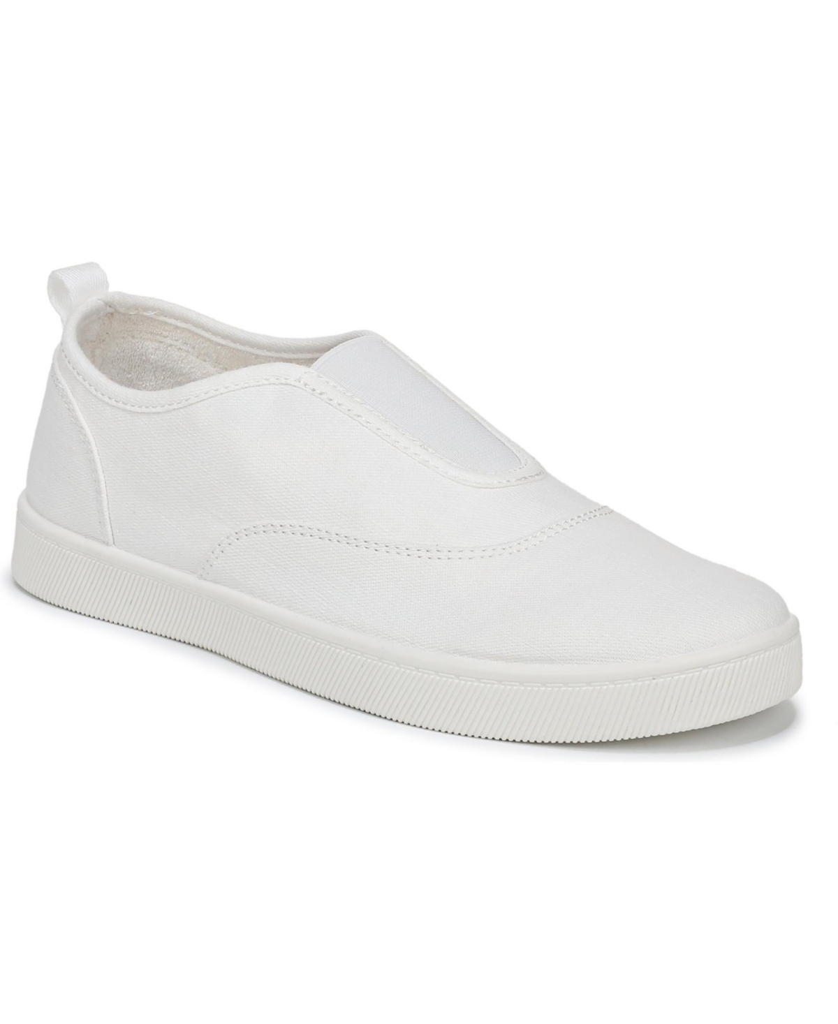 Click here for Vionic Womens Cobalt Slip On Shoes - White canvas prices