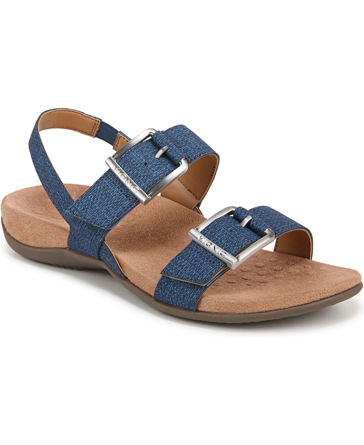 Click here for Vionic Womens Reese Slingback Sandals - Denim blue... prices