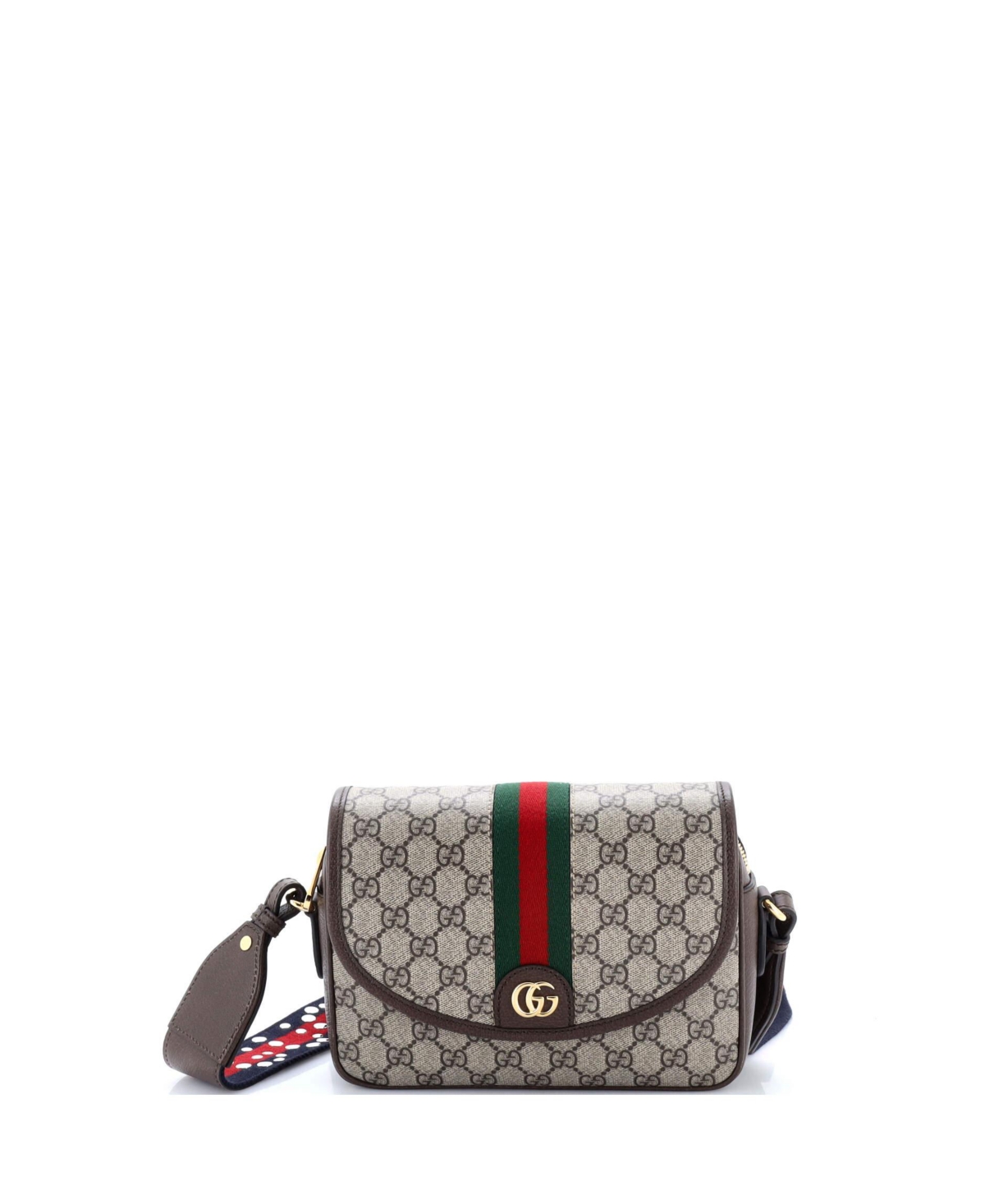 Click here for Pre-Owned Gucci Small Ophidia Flap Shoulder Bag Gg... prices