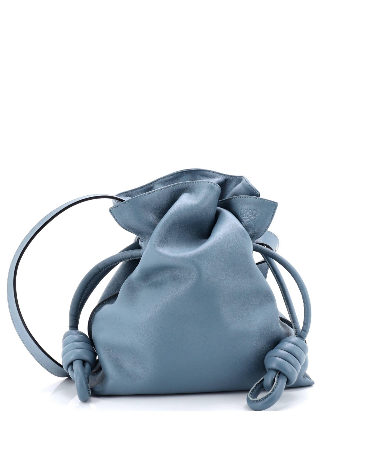 Click here for Pre-Owned Loewe Small Flamenco Knot Bag Leather -... prices