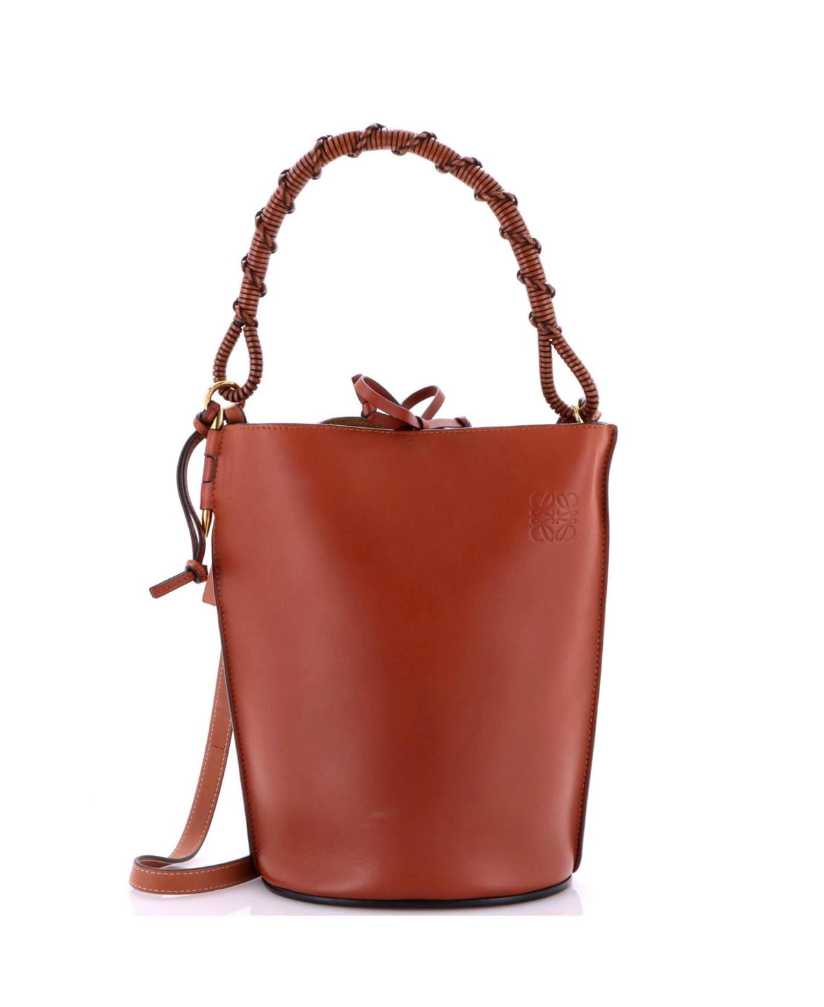 Click here for Pre-Owned Loewe Medium Gate Top Handle Bucket Bag... prices