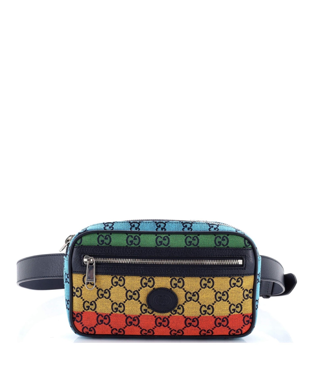 Click here for Pre-Owned Gucci Belt Bag Multicolor Gg Canvas - Bl... prices