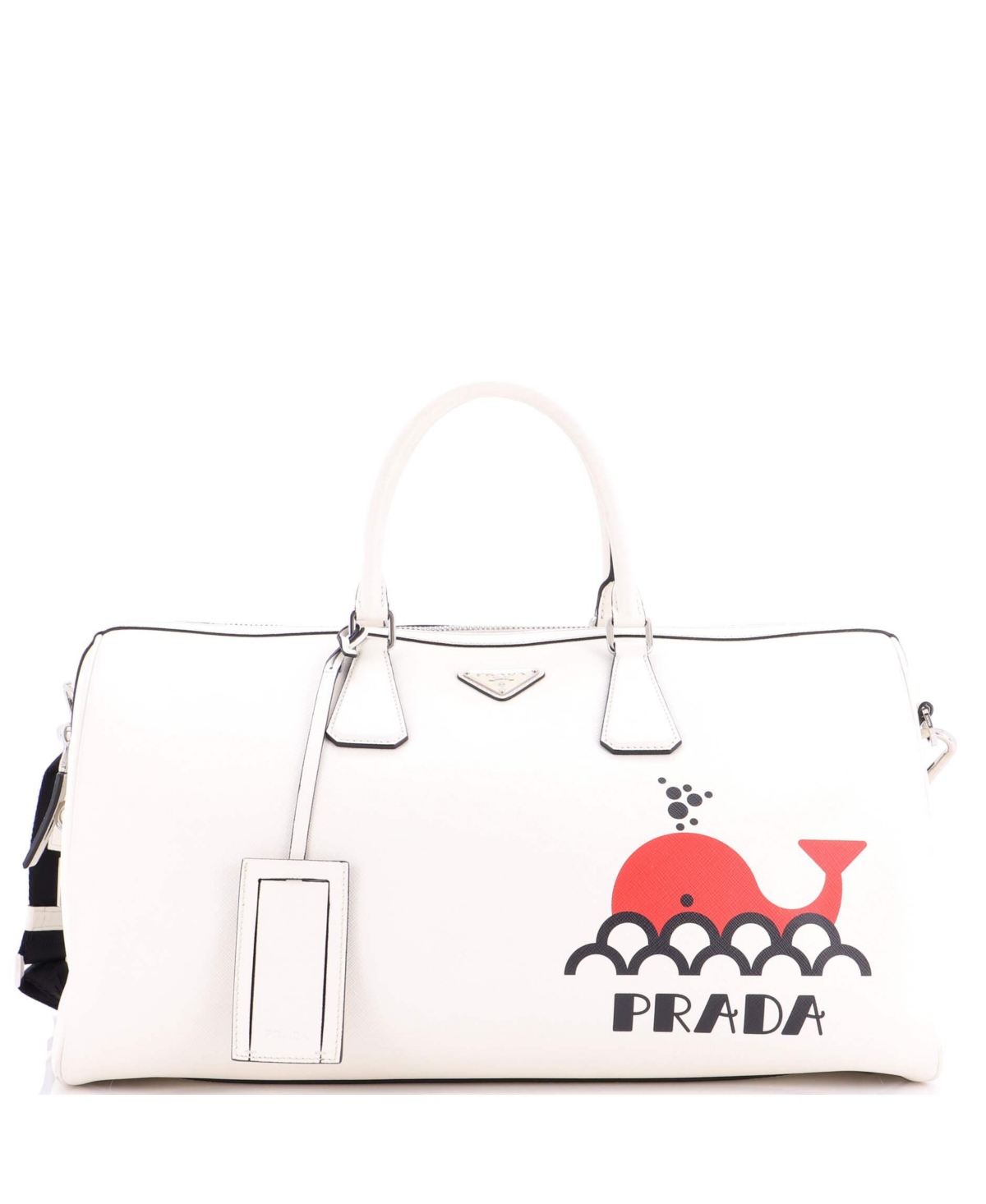 Click here for Pre-Owned Prada Large Convertible Weekend Duffle B... prices