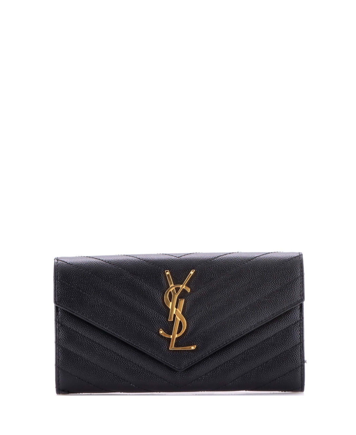 Click here for Pre-Owned Saint Laurent Large Classic Monogram Fla... prices