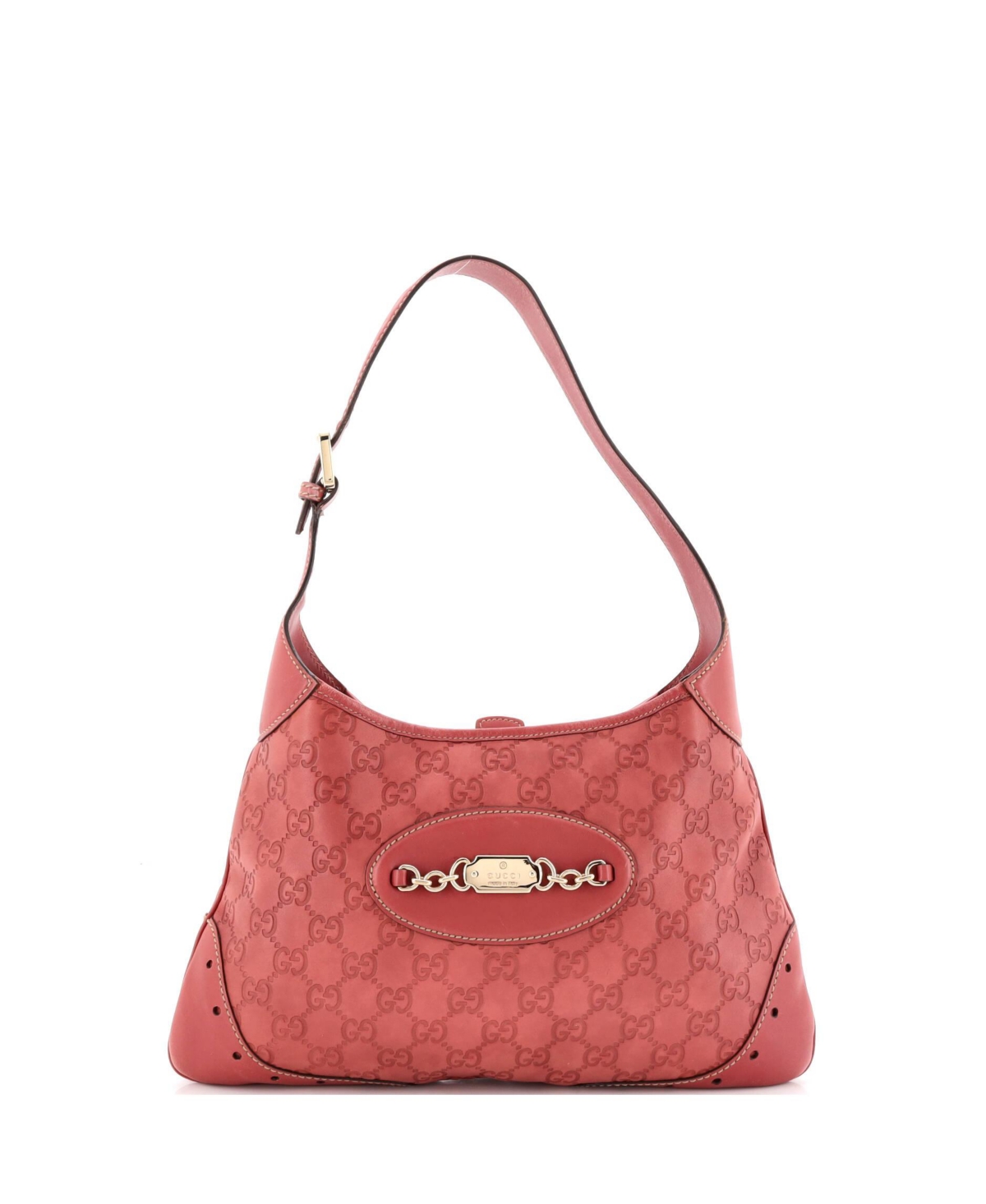 Click here for Pre-Owned Gucci Medium Punch Hobo Guccissima Leath... prices