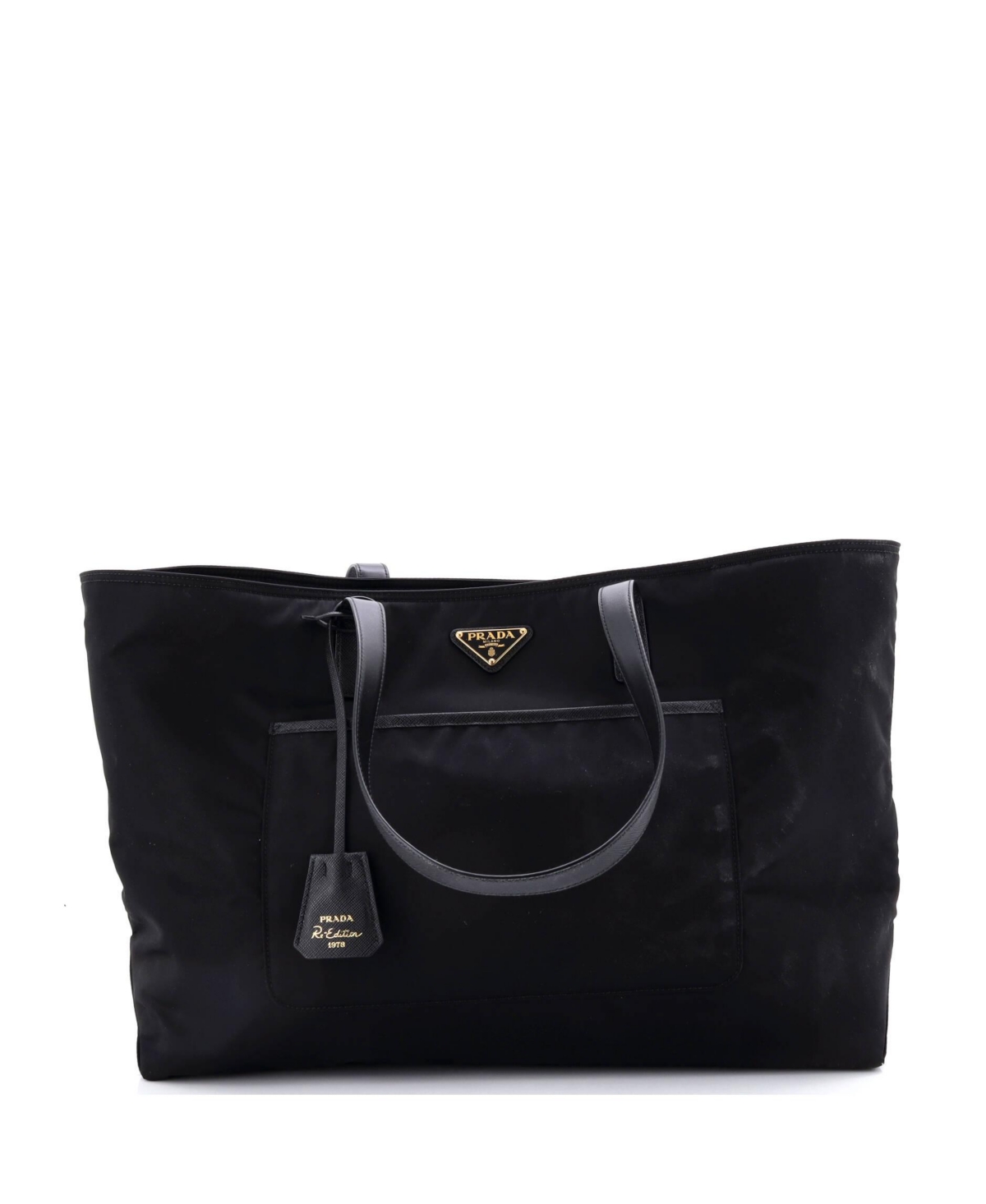 Click here for Pre-Owned Prada Large Re-Edition 1978 Pocket Tote... prices