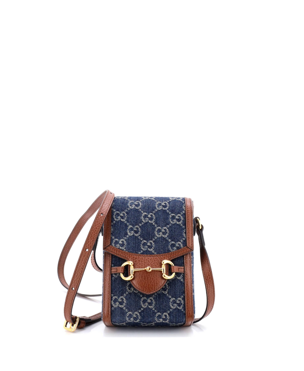 Click here for Pre-Owned Gucci Mini Horsebit 1955 Crossbody Bag G... prices